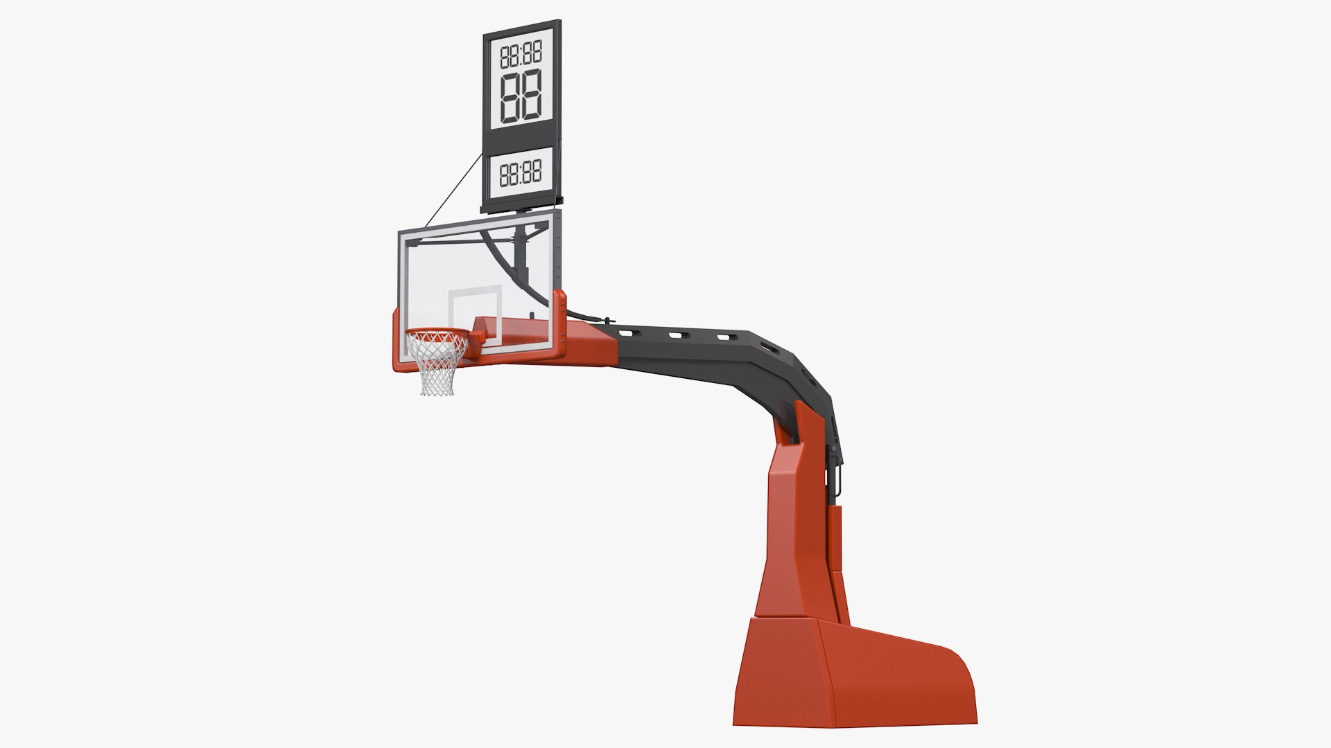 3D Hydraulic Portable Basketball Hoop - TurboSquid 1619771
