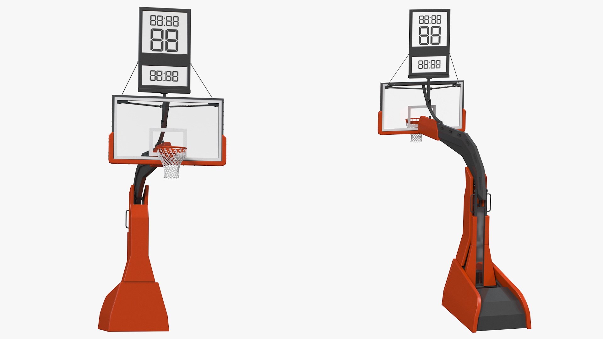 3D Hydraulic Portable Basketball Hoop - TurboSquid 1619771