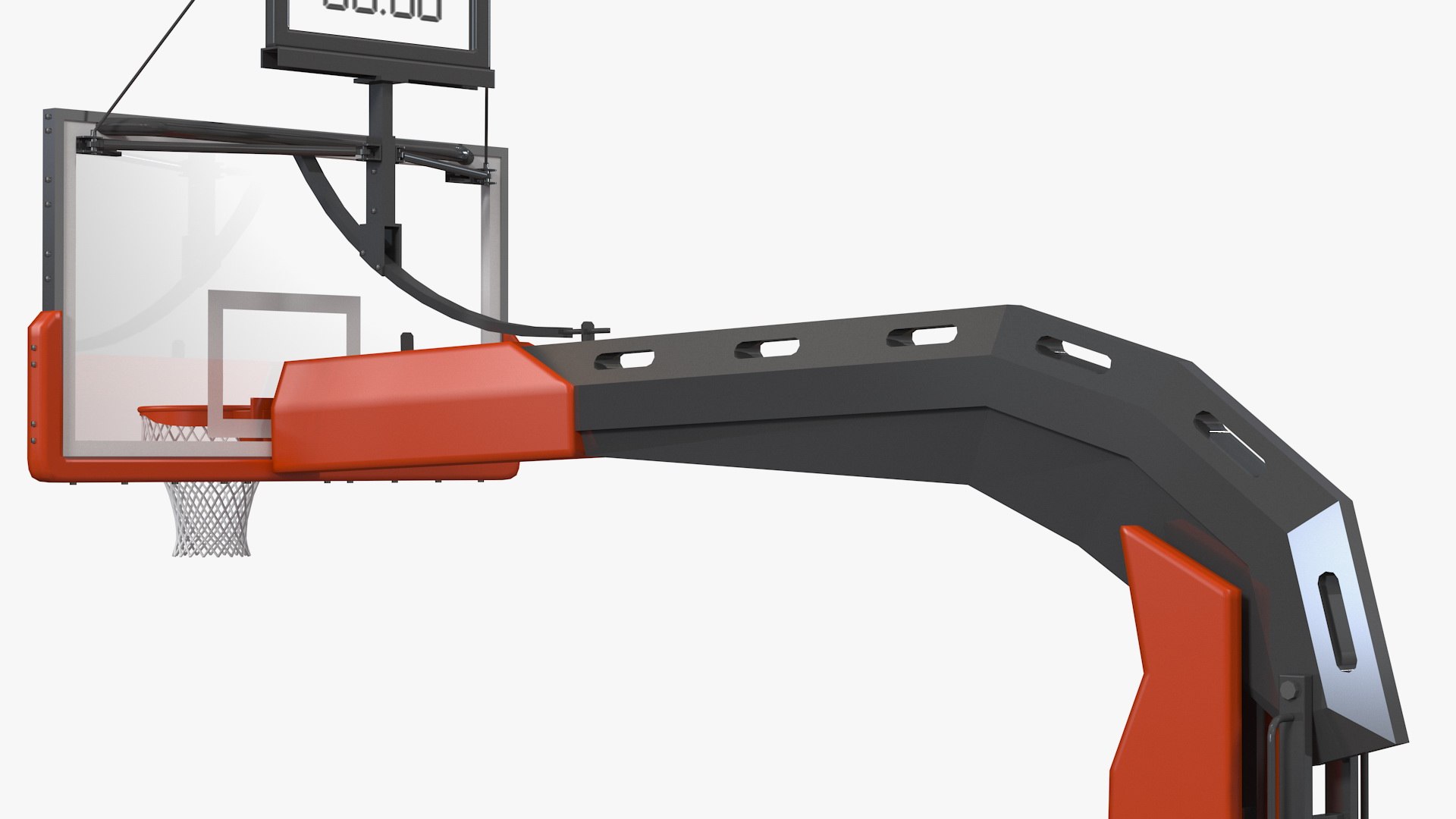 3D hydraulic portable basketball hoop - TurboSquid 1619771