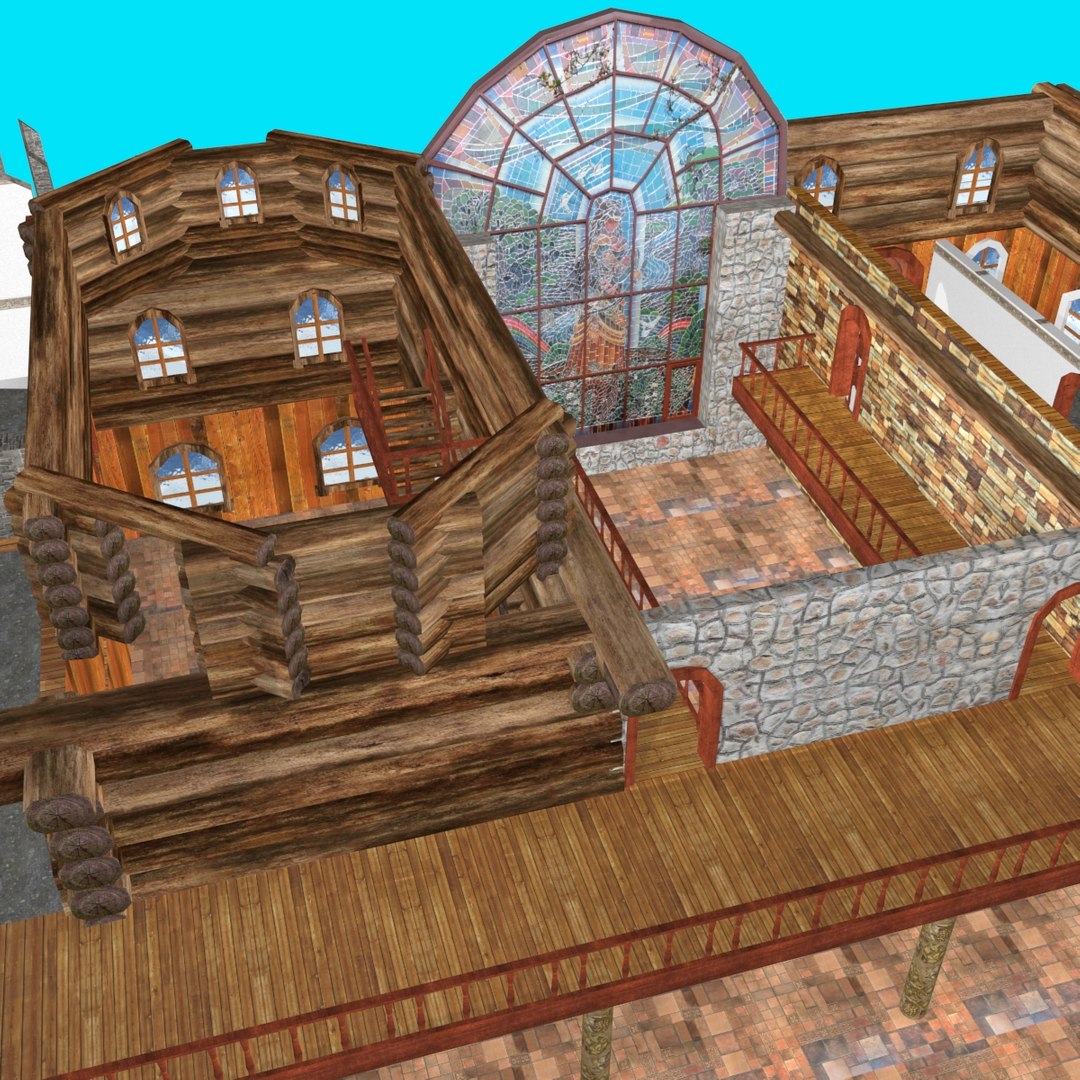 3ds max castle zevana dzewana