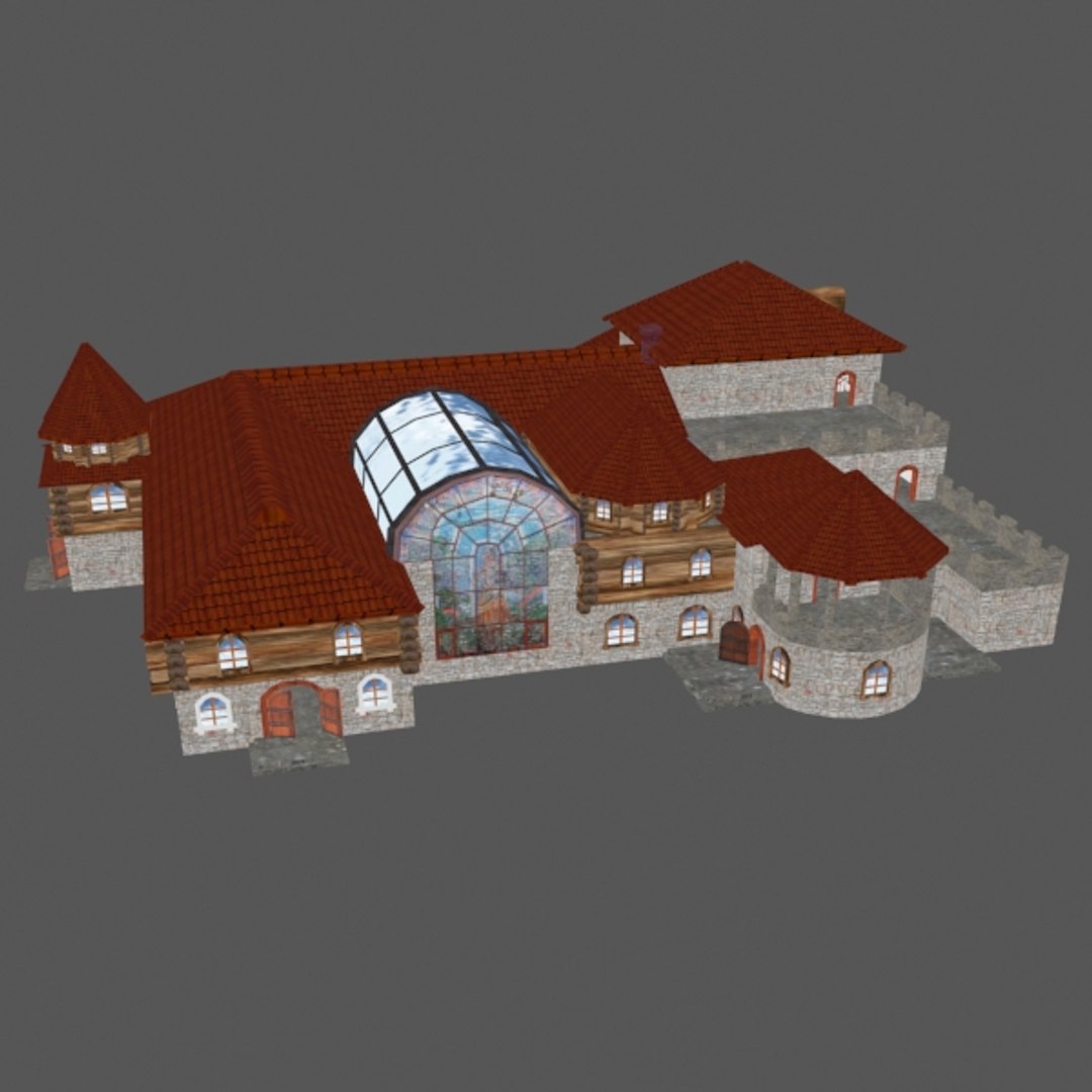 3ds max castle zevana dzewana