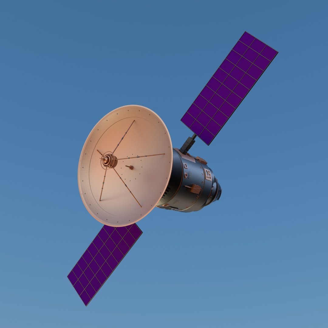Sci-fi Artificial Satellite Model - TurboSquid 1936146
