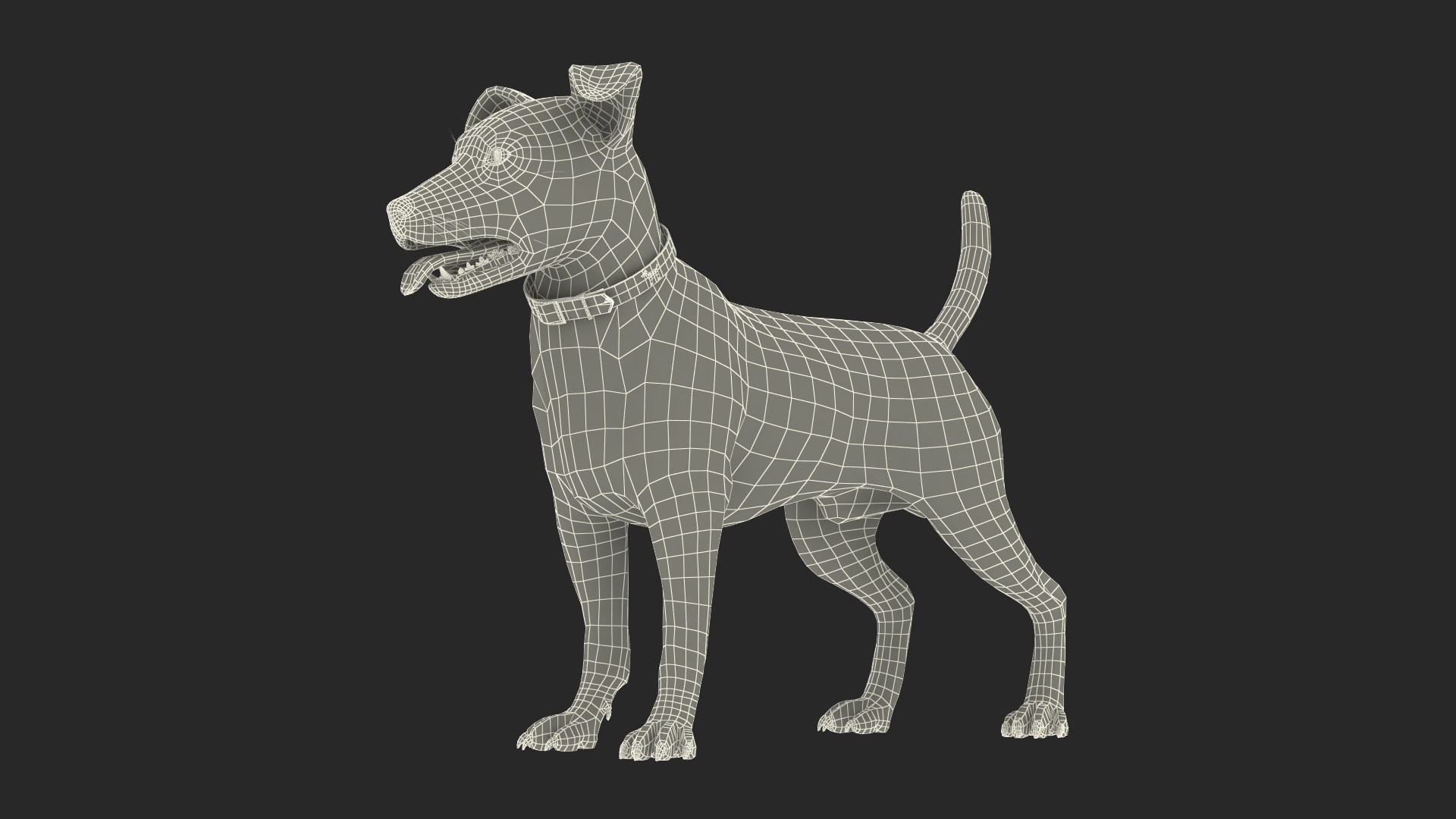 3D dogs rigged 2 model - TurboSquid 1691137