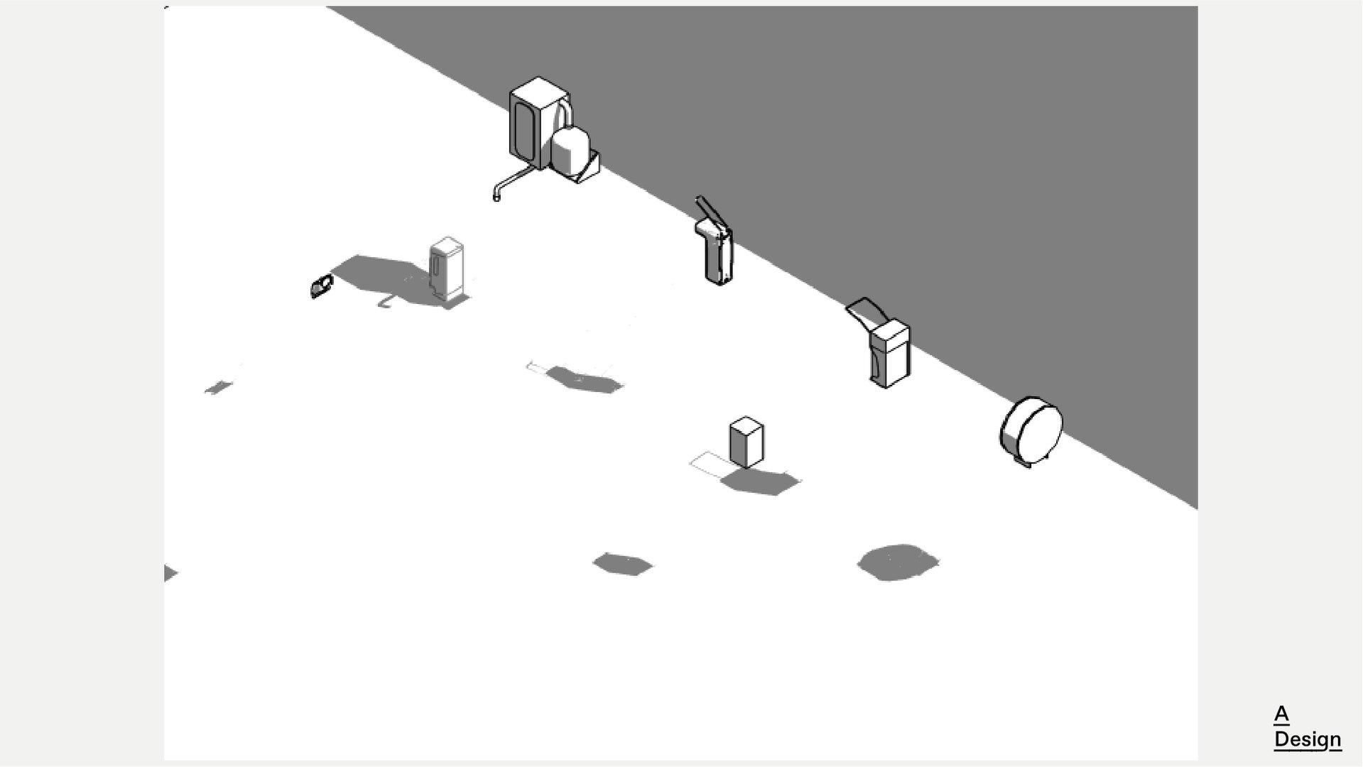 3D Toilet Holders And Dispensers - Pack Of Revit Families Model ...