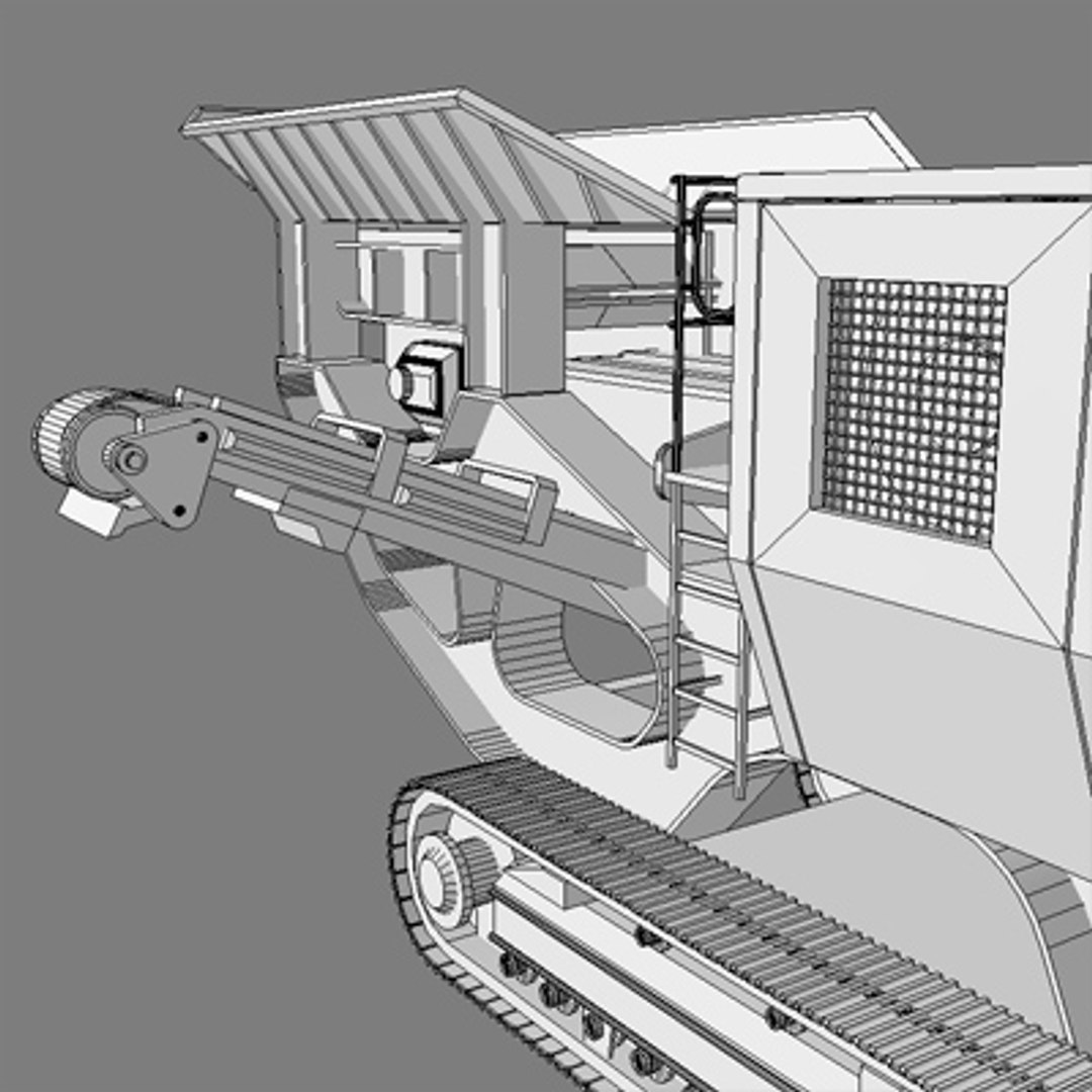 3d Model Impact Crusher Construction