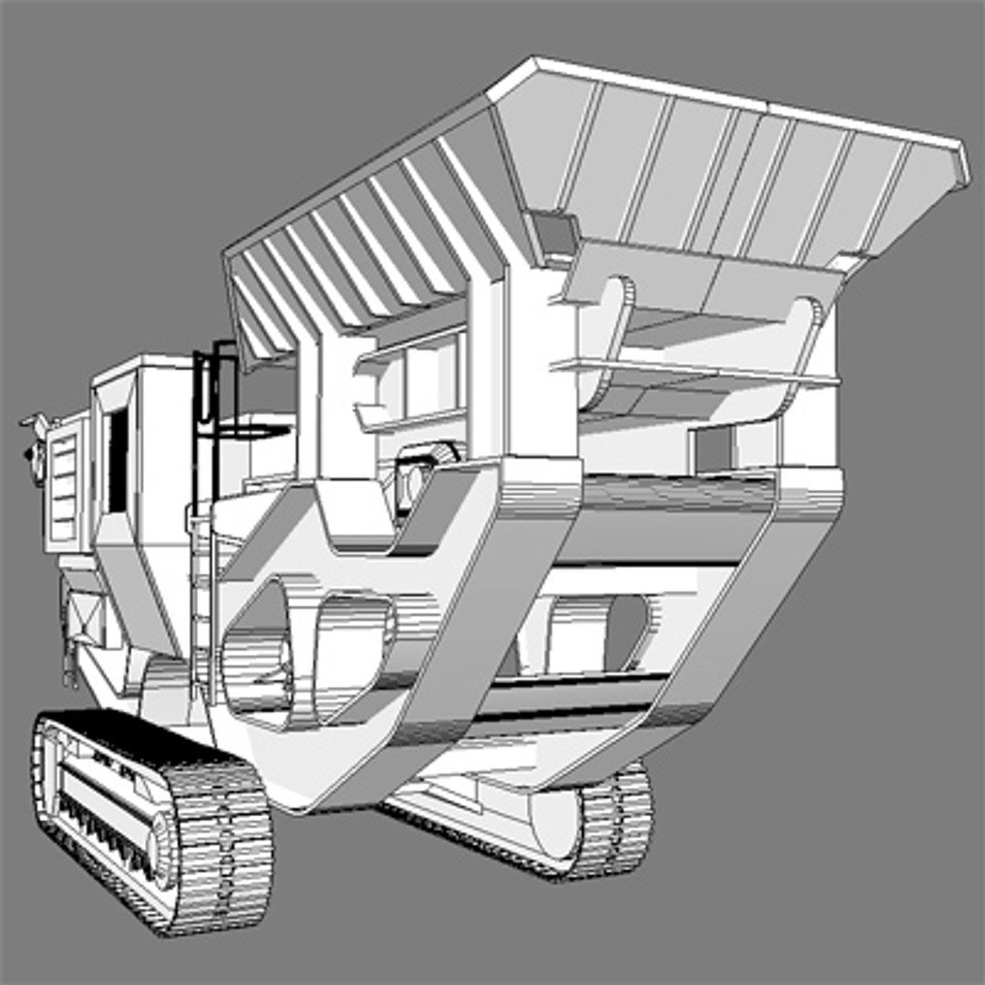 3d Model Impact Crusher Construction