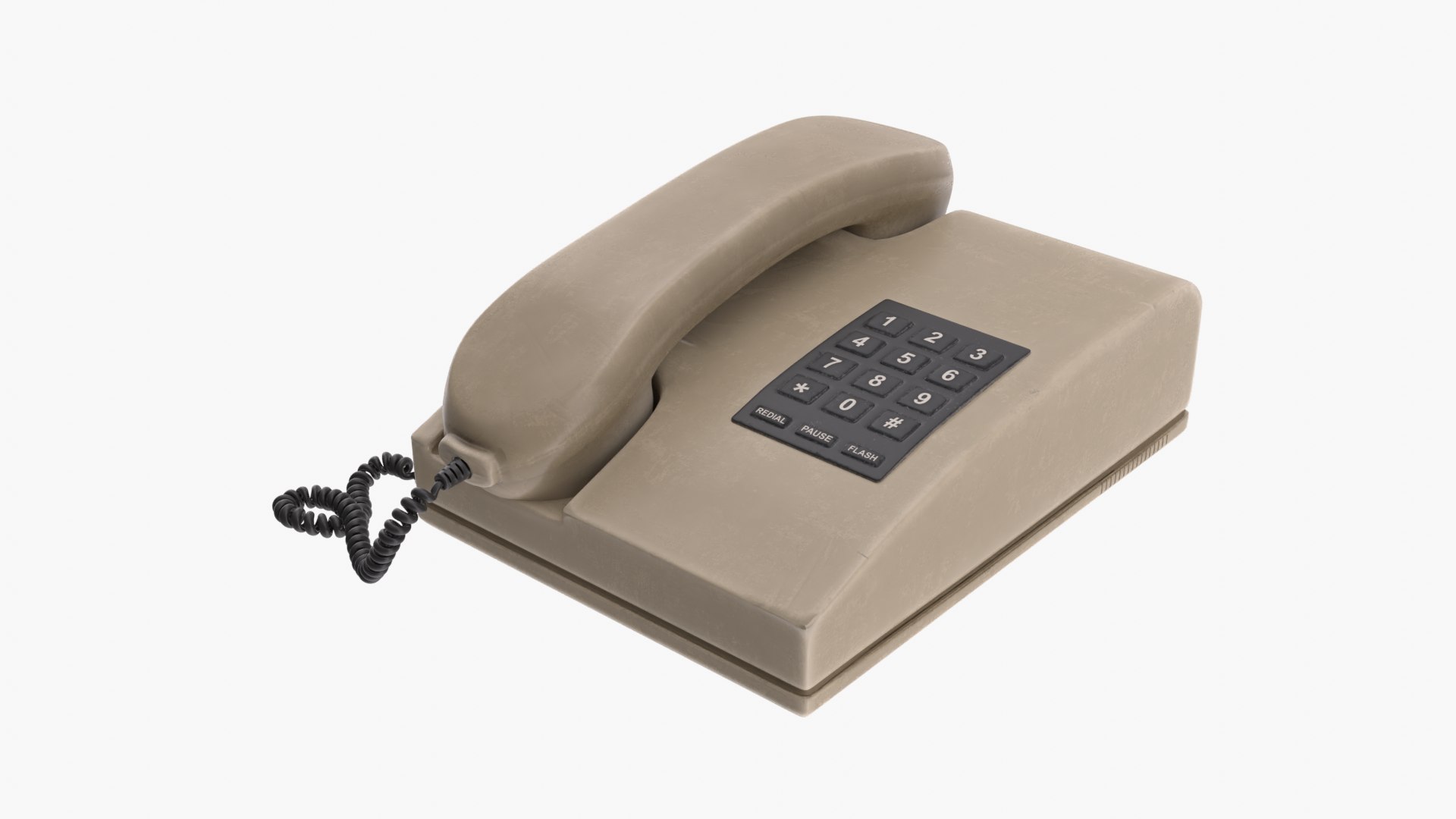 3D Landline Telephone Model - TurboSquid 2210896