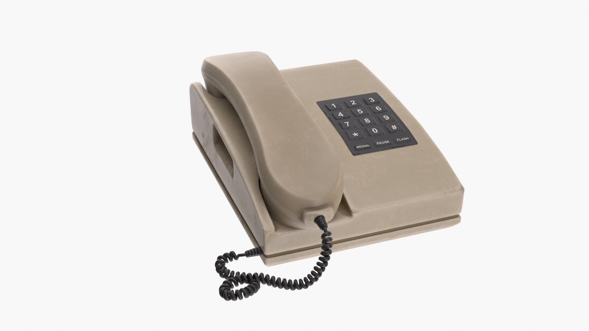 3D Landline Telephone Model - TurboSquid 2210896
