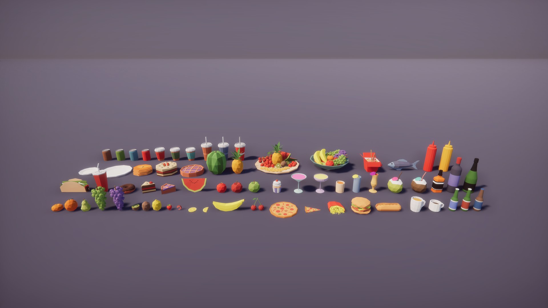 3D Low Poly Tropical City Model - TurboSquid 1918930