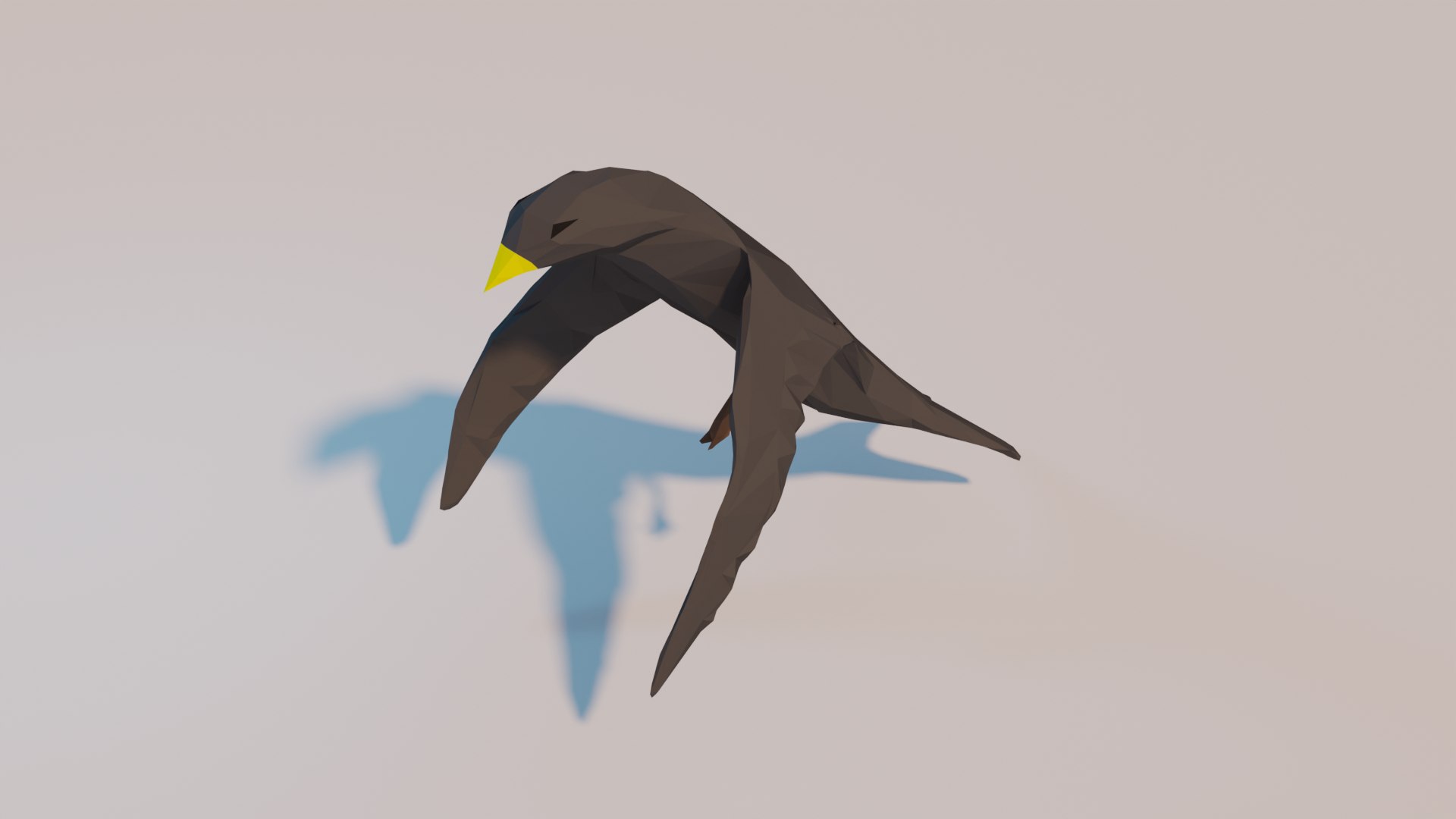 3D Lowpoly Bird - TurboSquid 1767990