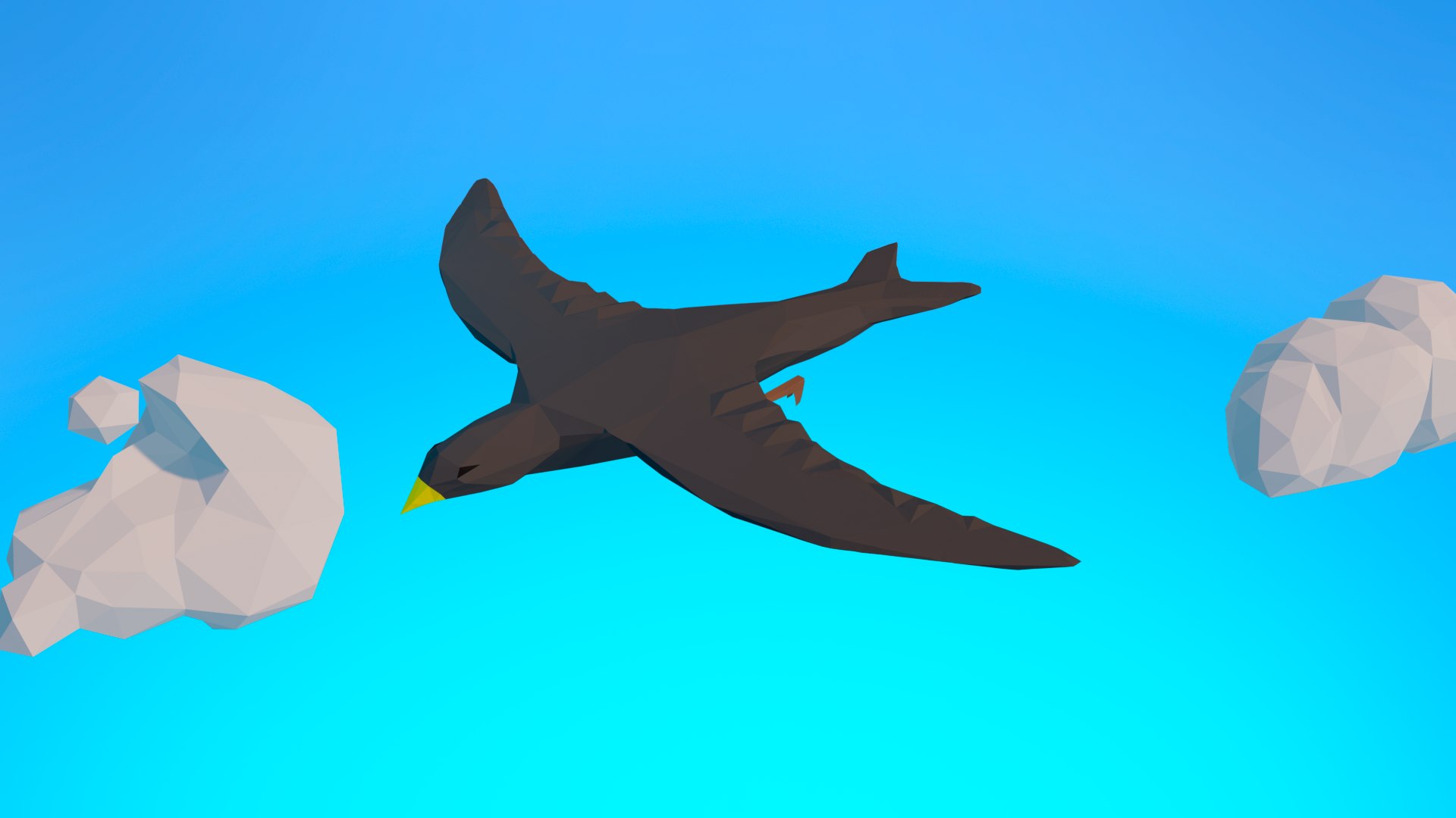 3D Lowpoly Bird - TurboSquid 1767990