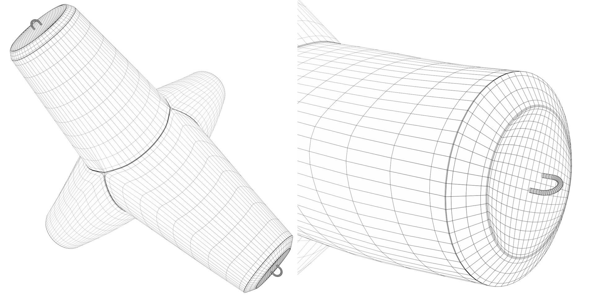 3D Concrete Tetrapod Model - TurboSquid 1755397