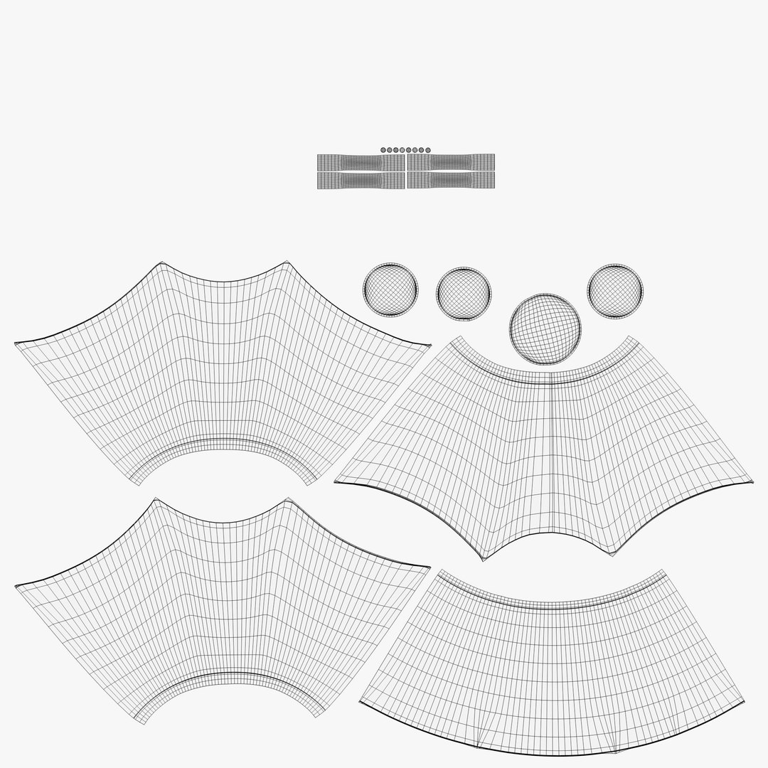 3D Concrete Tetrapod Model - TurboSquid 1755397