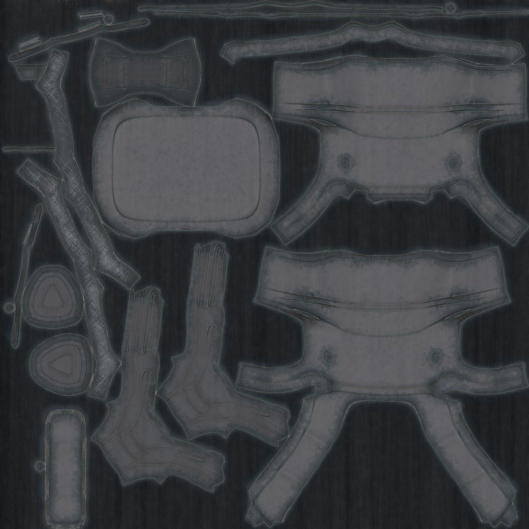 3d Model Worn Transport Box