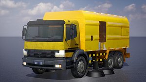 3D Street Sweeper Models - Browse & Download Formats - TurboSquid