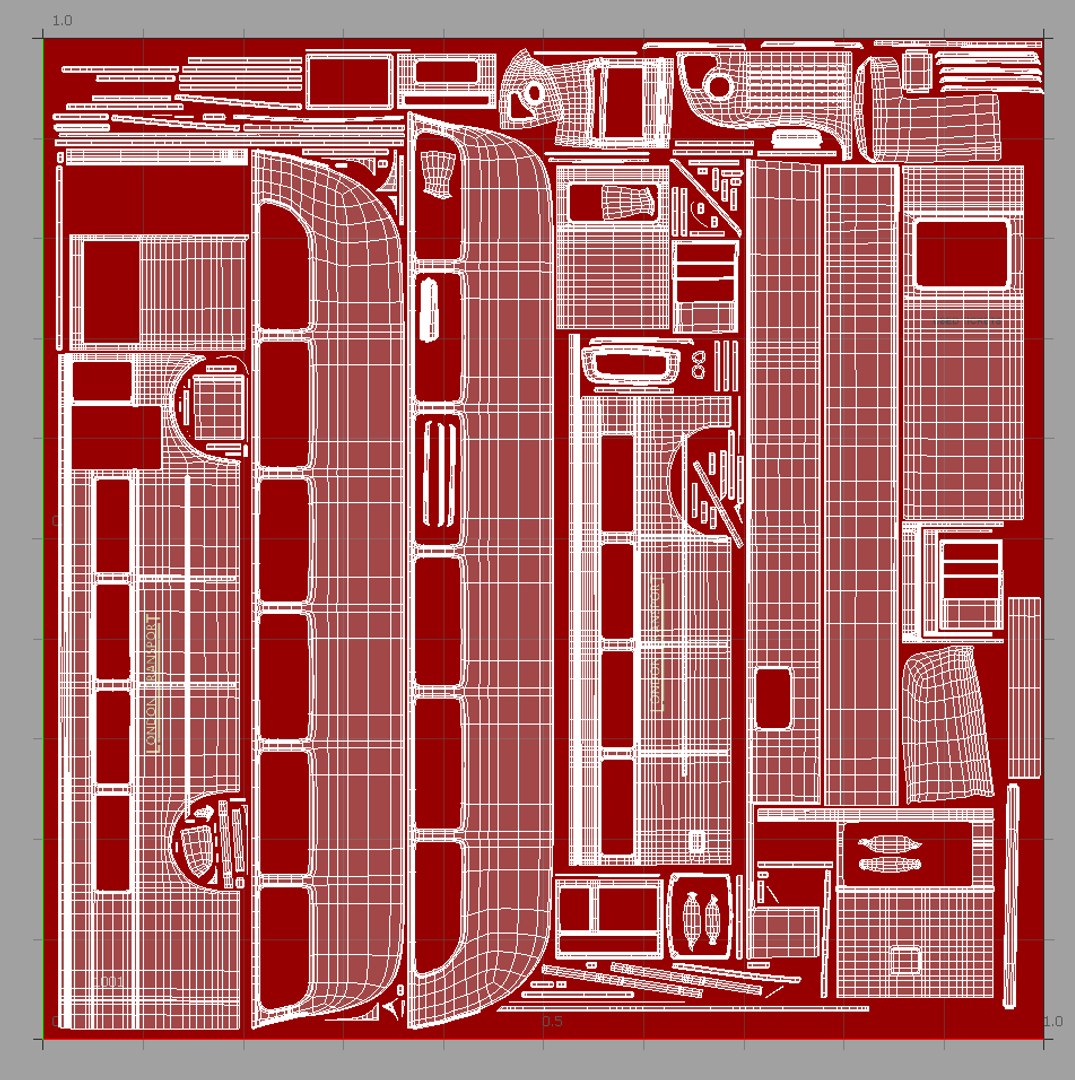 London Routemaster Bus Transport 3D Model - TurboSquid 1368191