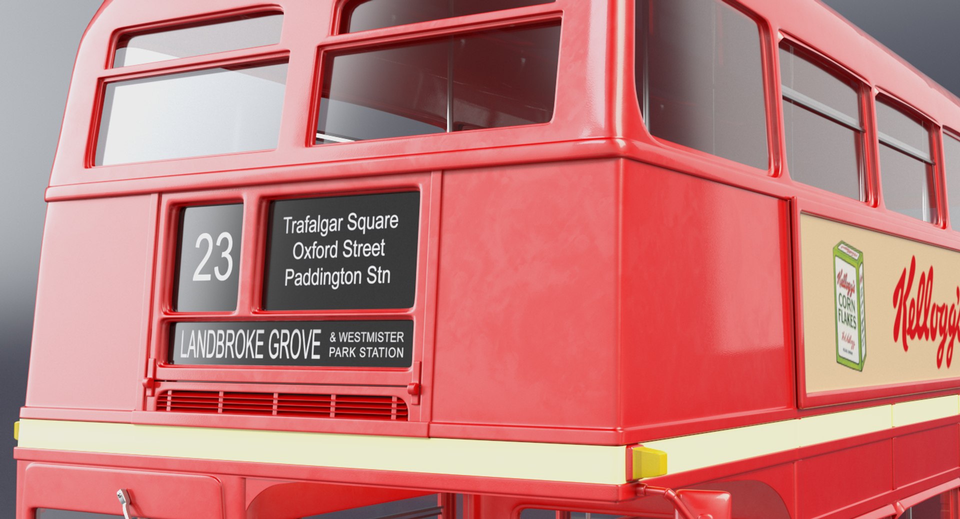 London Routemaster Bus Transport 3D Model - TurboSquid 1368191