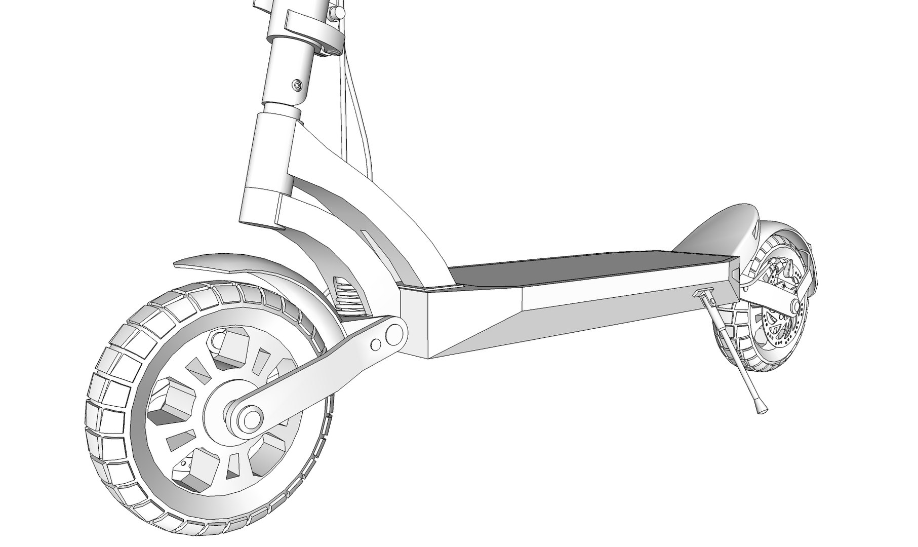 3D Model Electric Scooter - TurboSquid 2326476