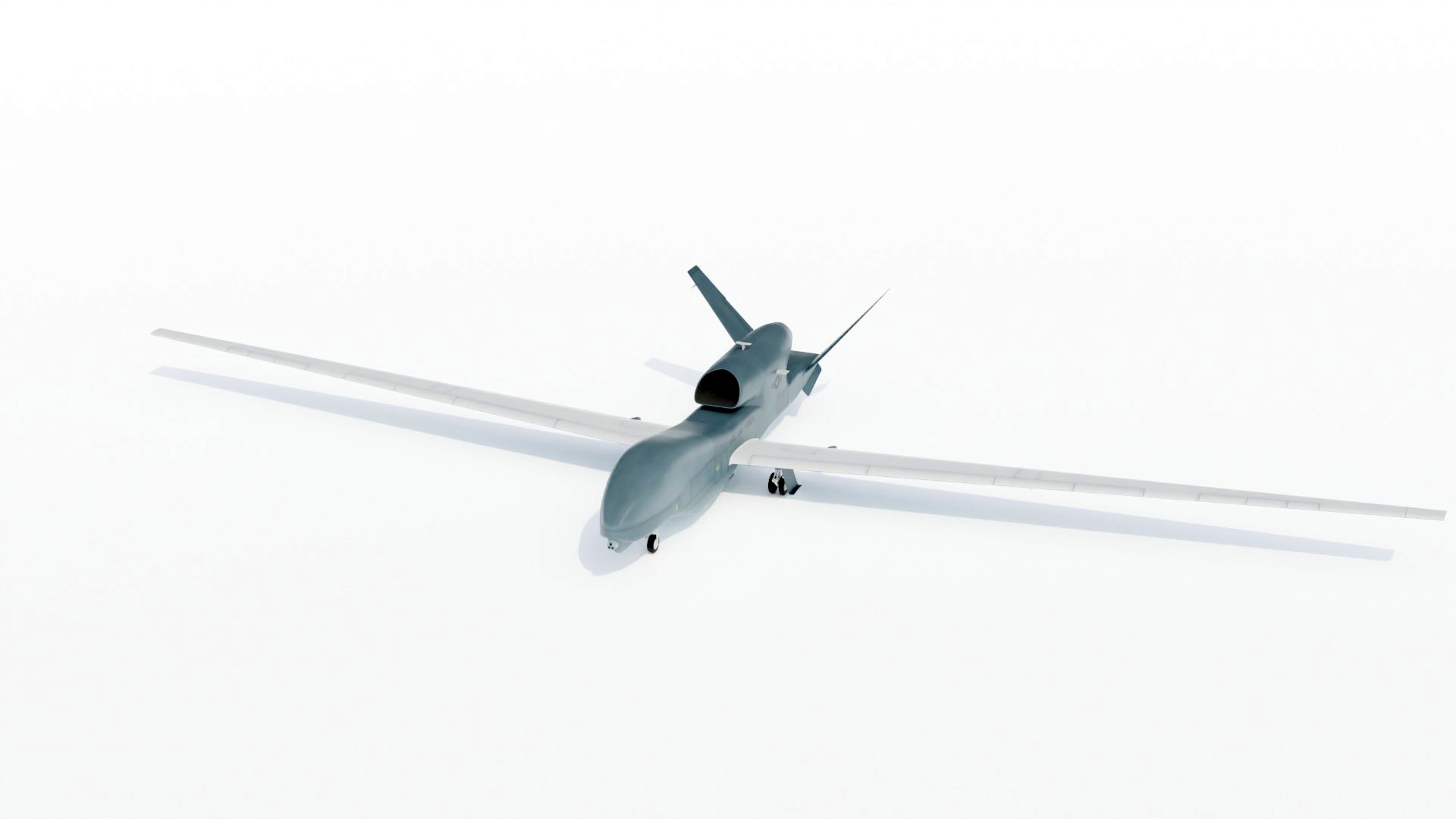 3ds Max Northrop Rq-4 Global Hawk