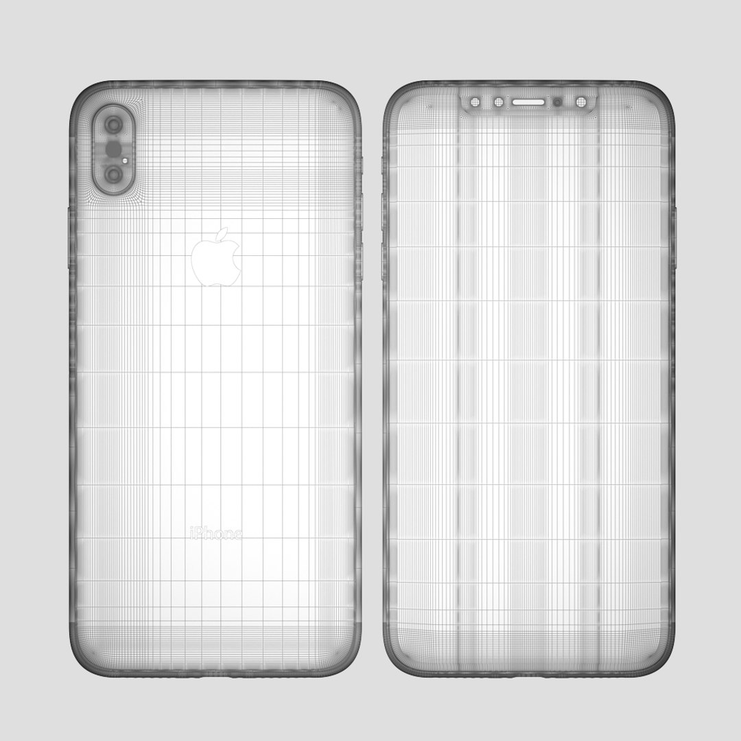 Apple iphone white 3D model - TurboSquid 1320759