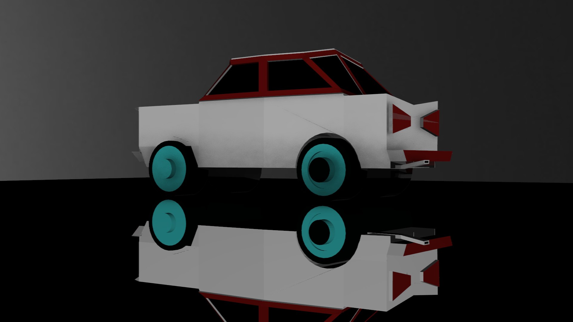 3D White Monster Car model - TurboSquid 1805904