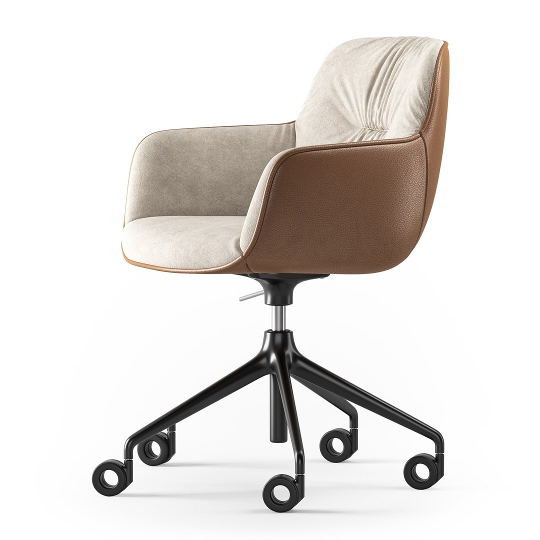 Calligaris Cocoon Soft Office Chair Model - TurboSquid 2017551