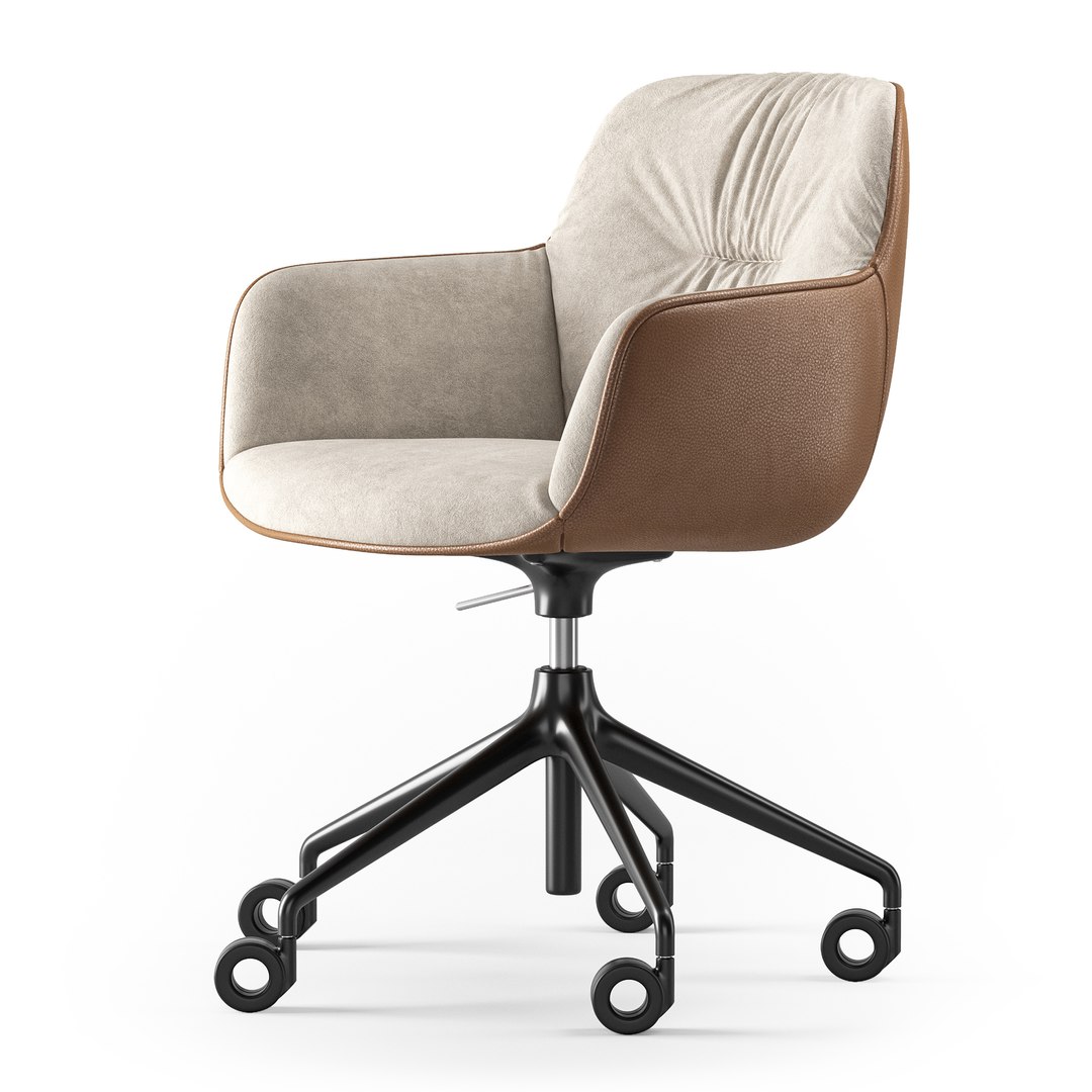 Calligaris Cocoon Soft Office Chair Model - TurboSquid 2017551