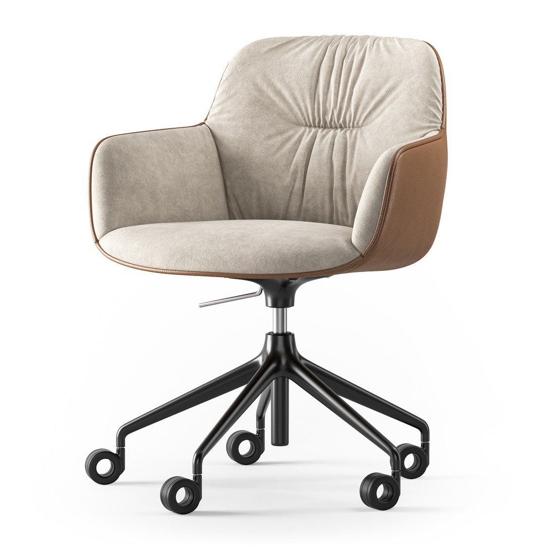 Calligaris Cocoon Soft Office Chair Model - TurboSquid 2017551