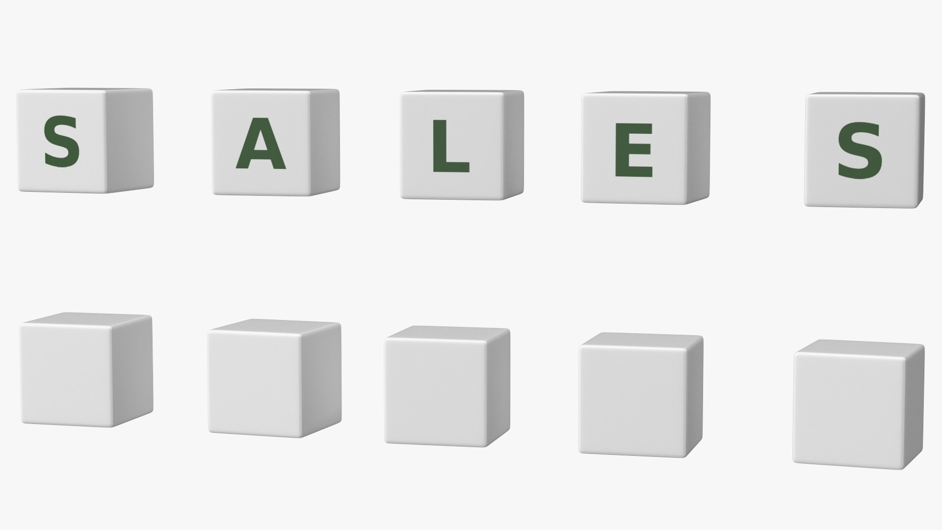 Letter Cubes Set 3D Model - TurboSquid 2073132