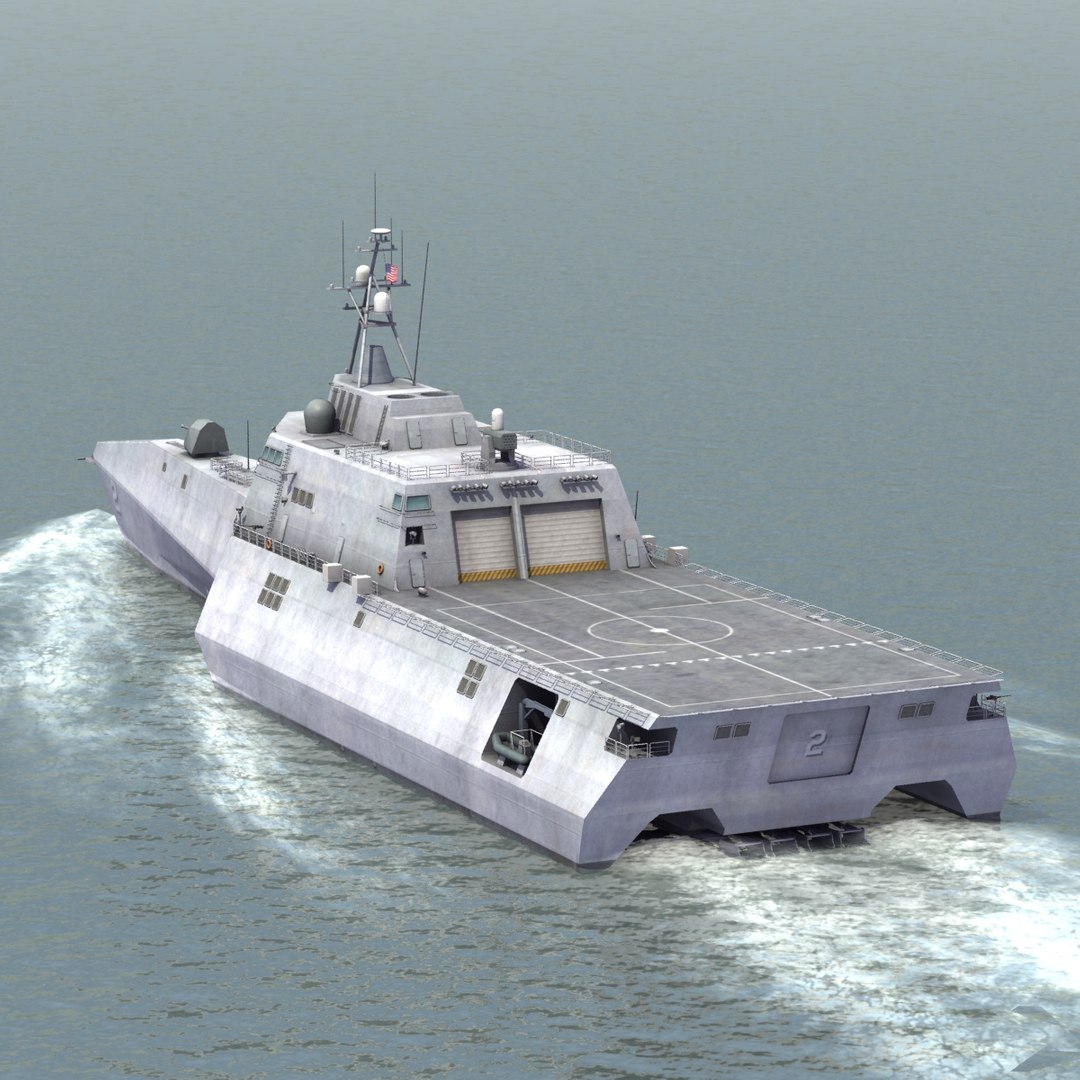 Lcs-2 Uss Independence Ship 3d Max