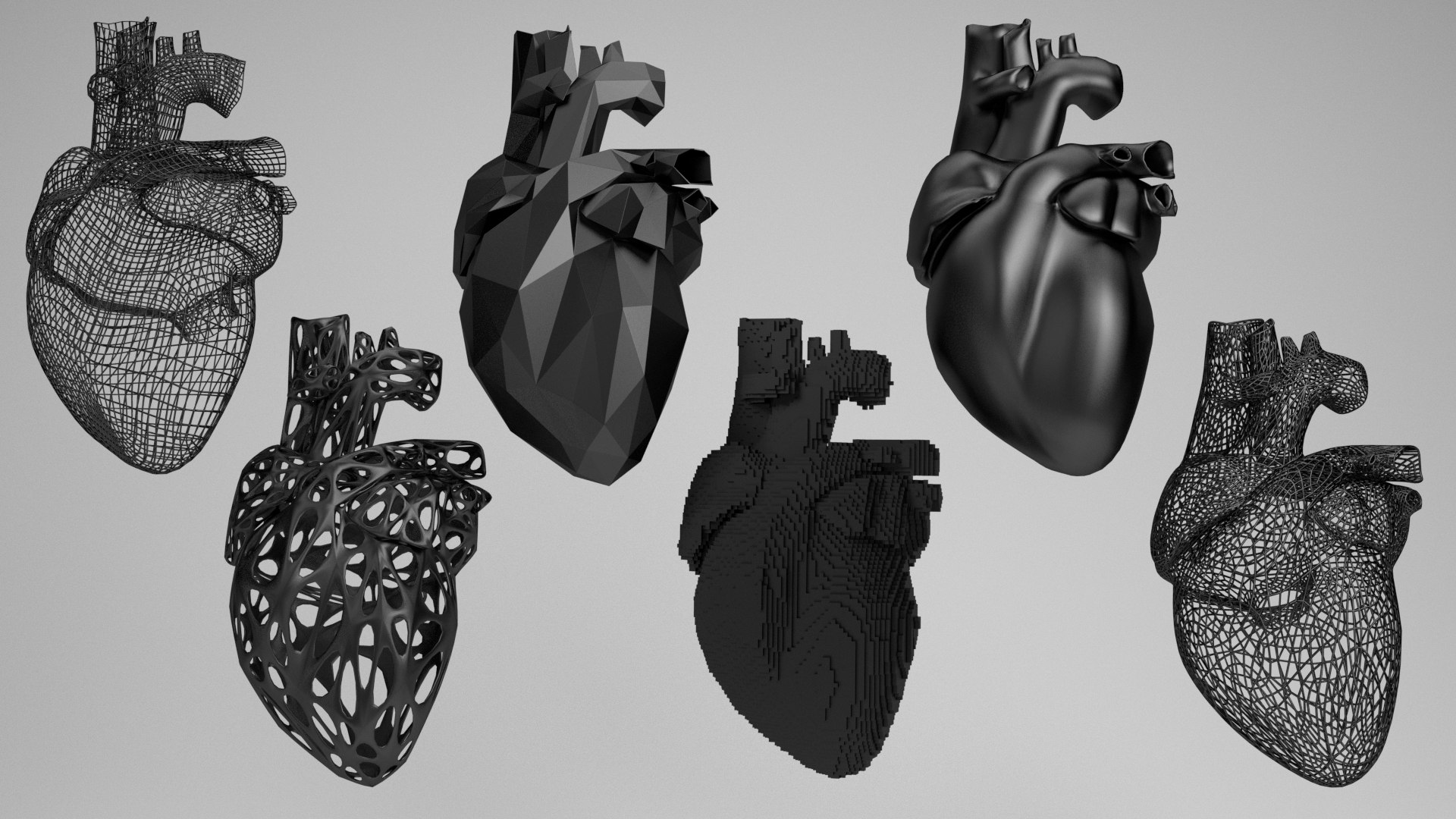 Human Heart Model - TurboSquid 1602559