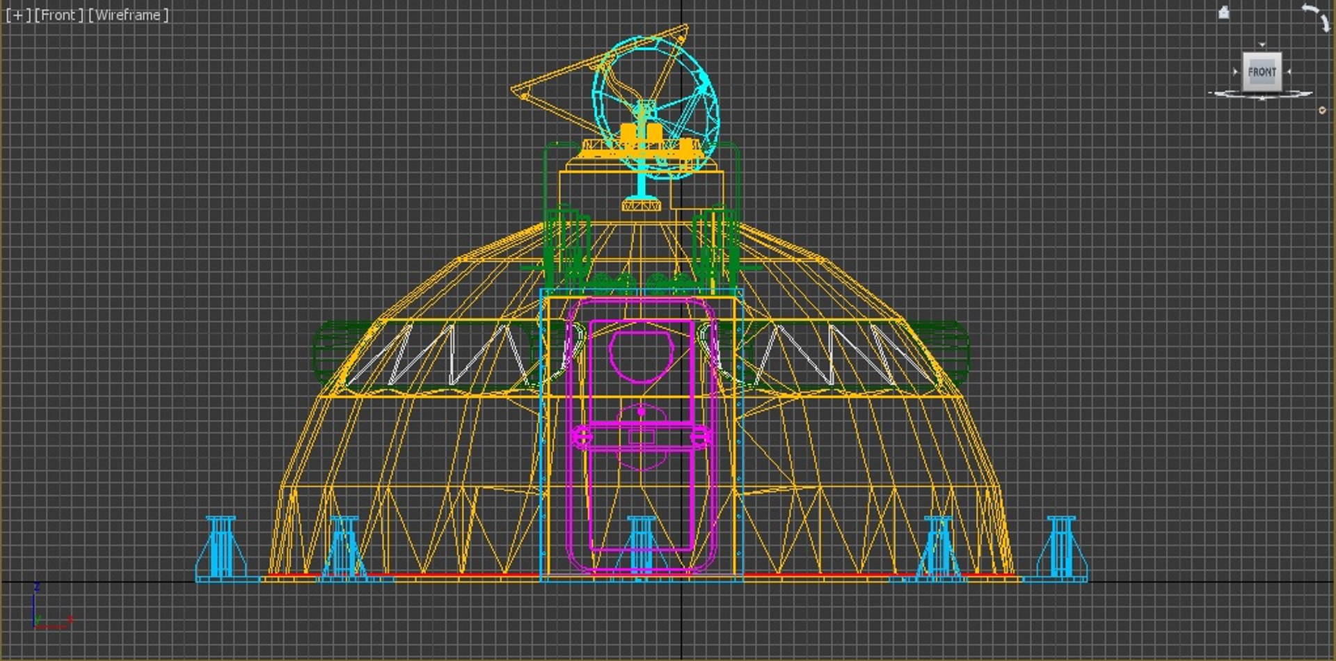 3d Model Lunar House