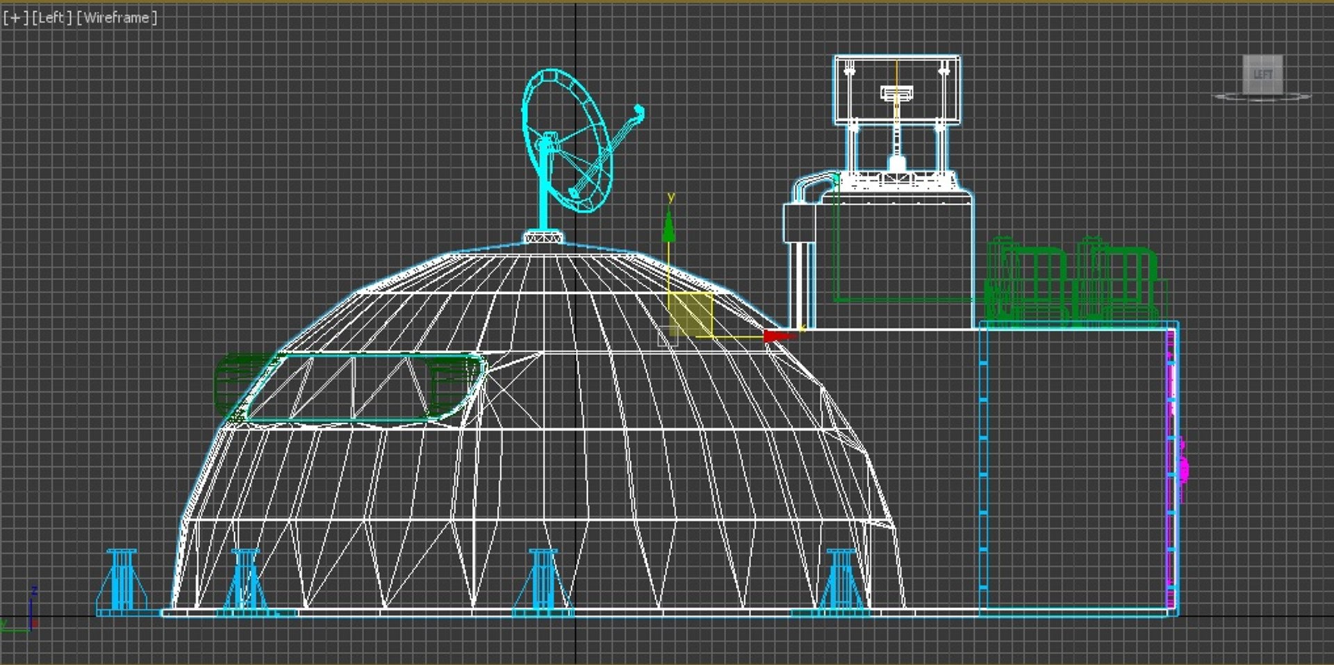 3d Model Lunar House