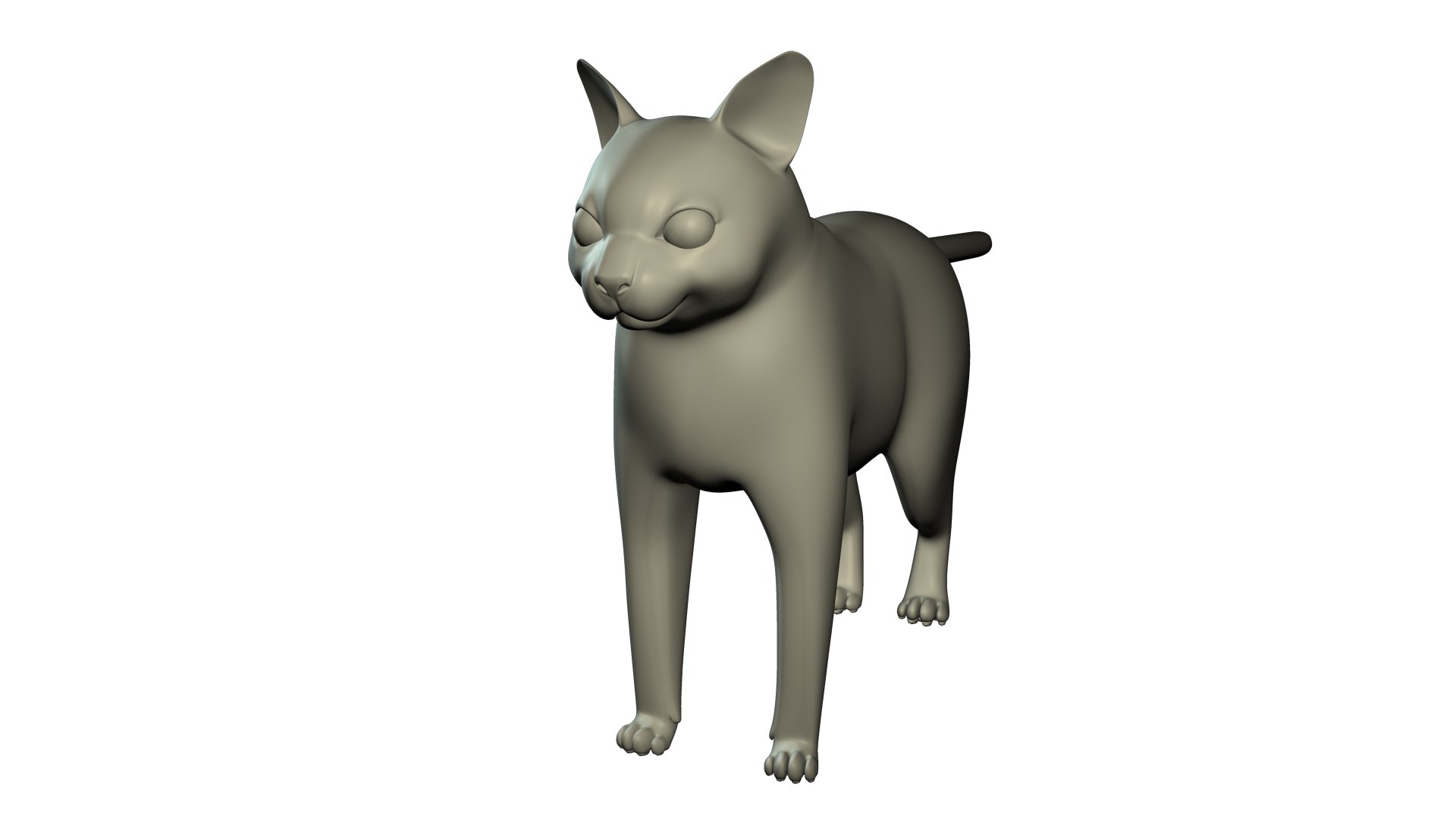 3d Cat Feline