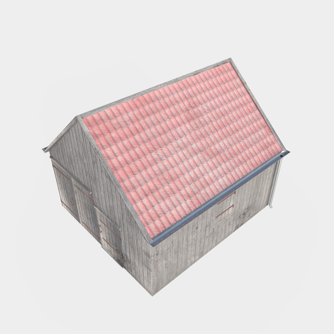 3D model wooden shed - TurboSquid 1951482