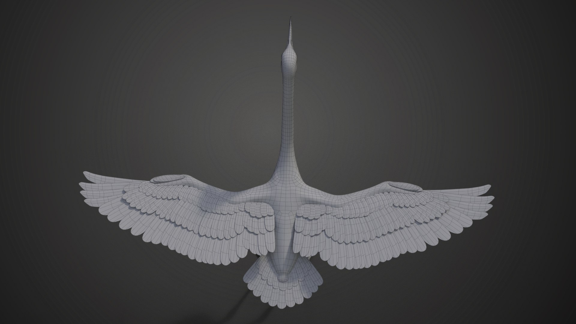 3D Egret Animated model - TurboSquid 1956402