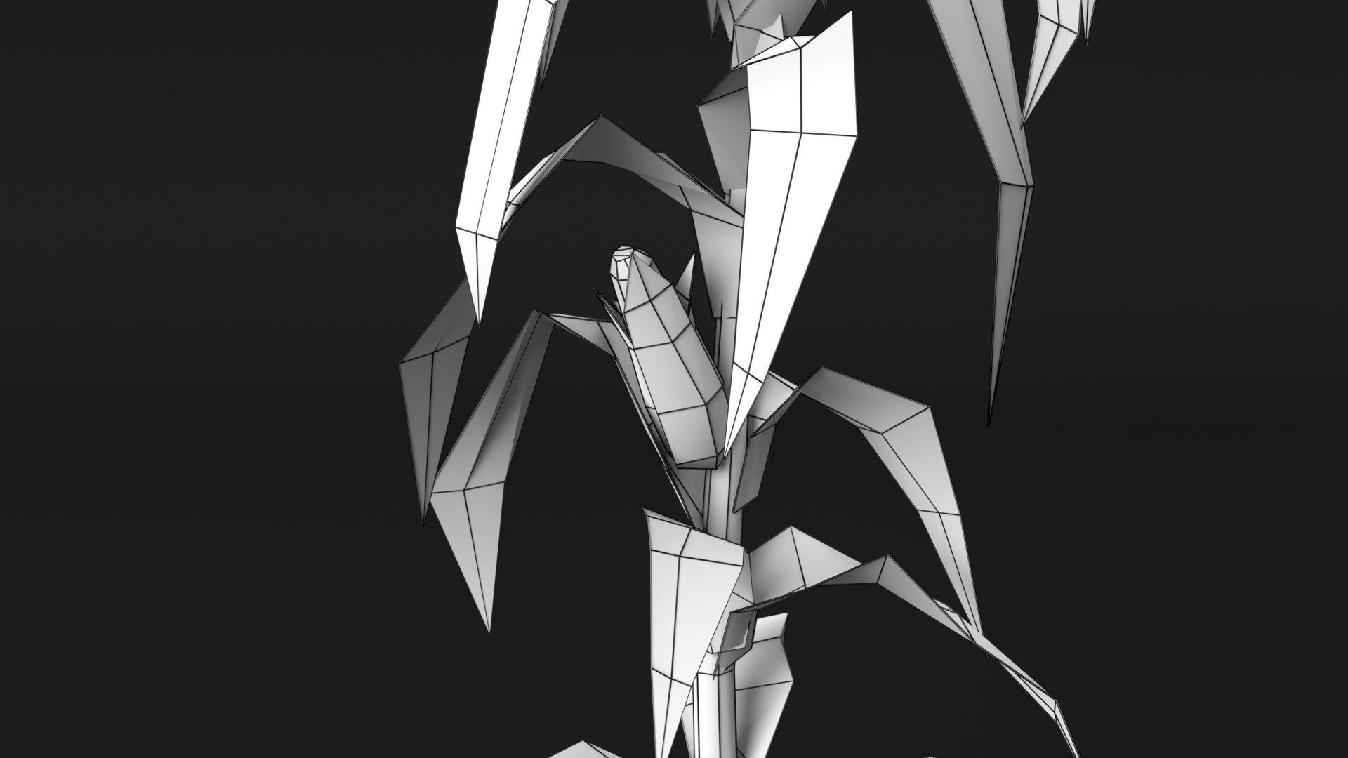 Corn Stalk 3D Model - TurboSquid 1677314