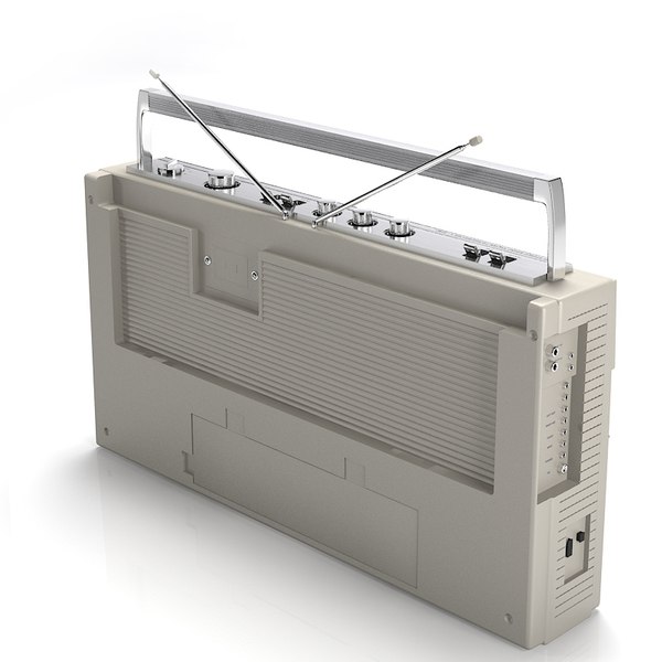 3dsmax crown csc-950l boombox