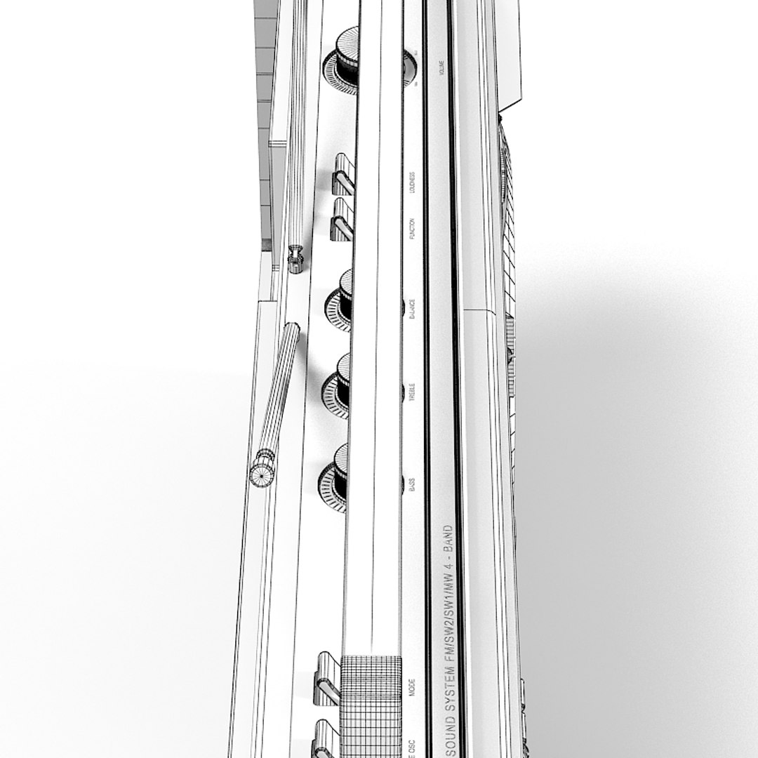 3dsmax Crown Csc-950l Boombox