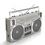 3dsmax Crown Csc-950l Boombox