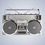 3dsmax Crown Csc-950l Boombox
