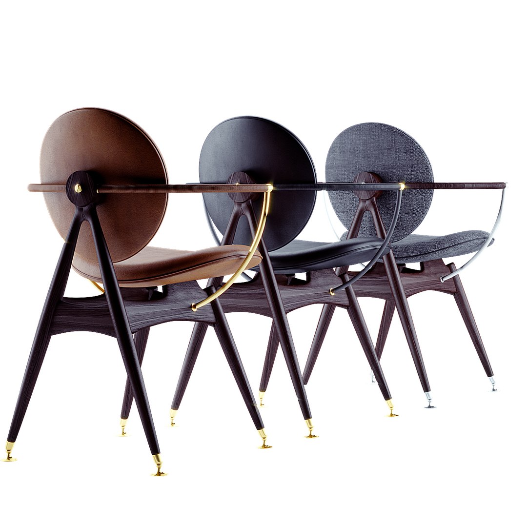 3D Overgaard Dyrman Circle Dining Chair - TurboSquid 1430622