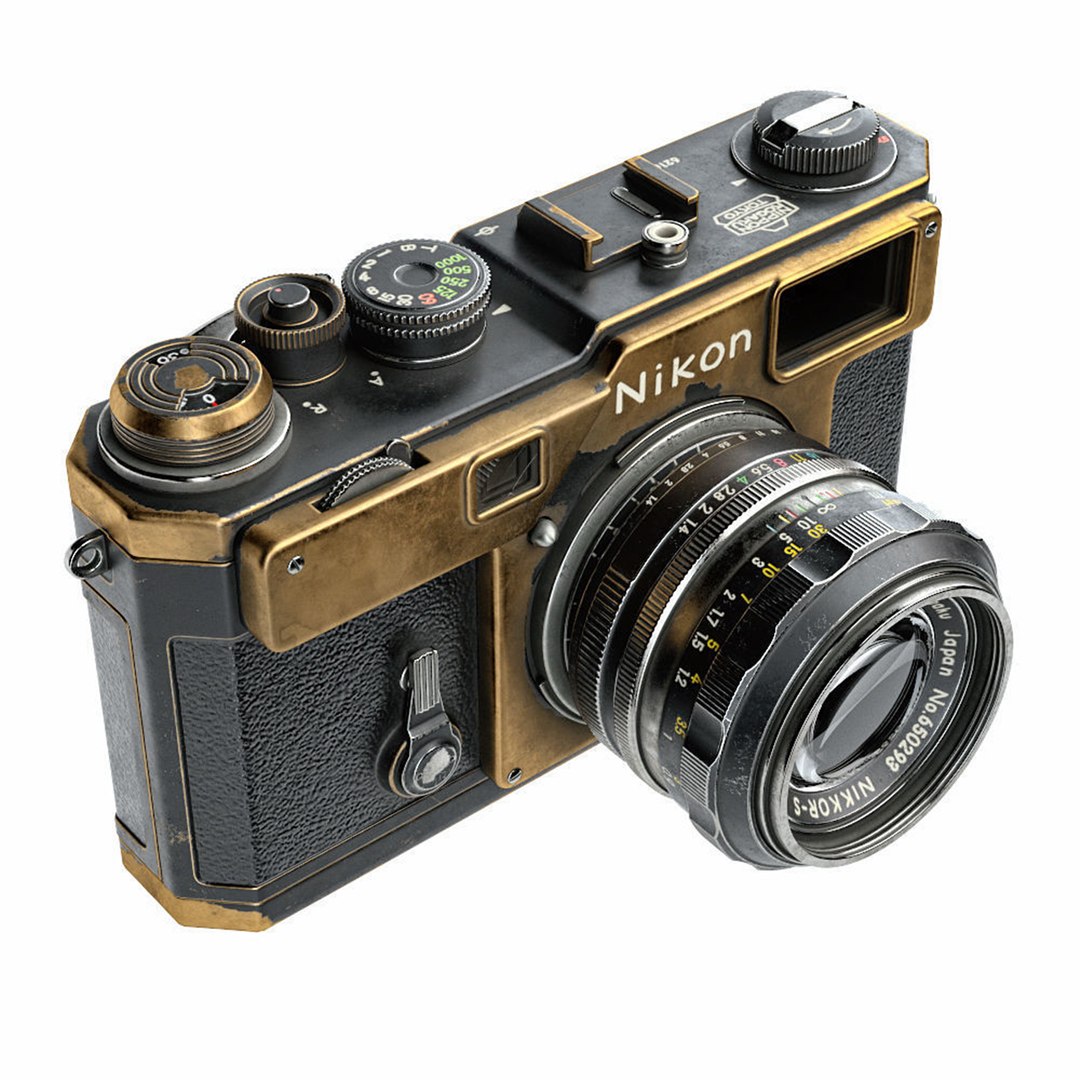 Nikon S3 3D Model - TurboSquid 2359125