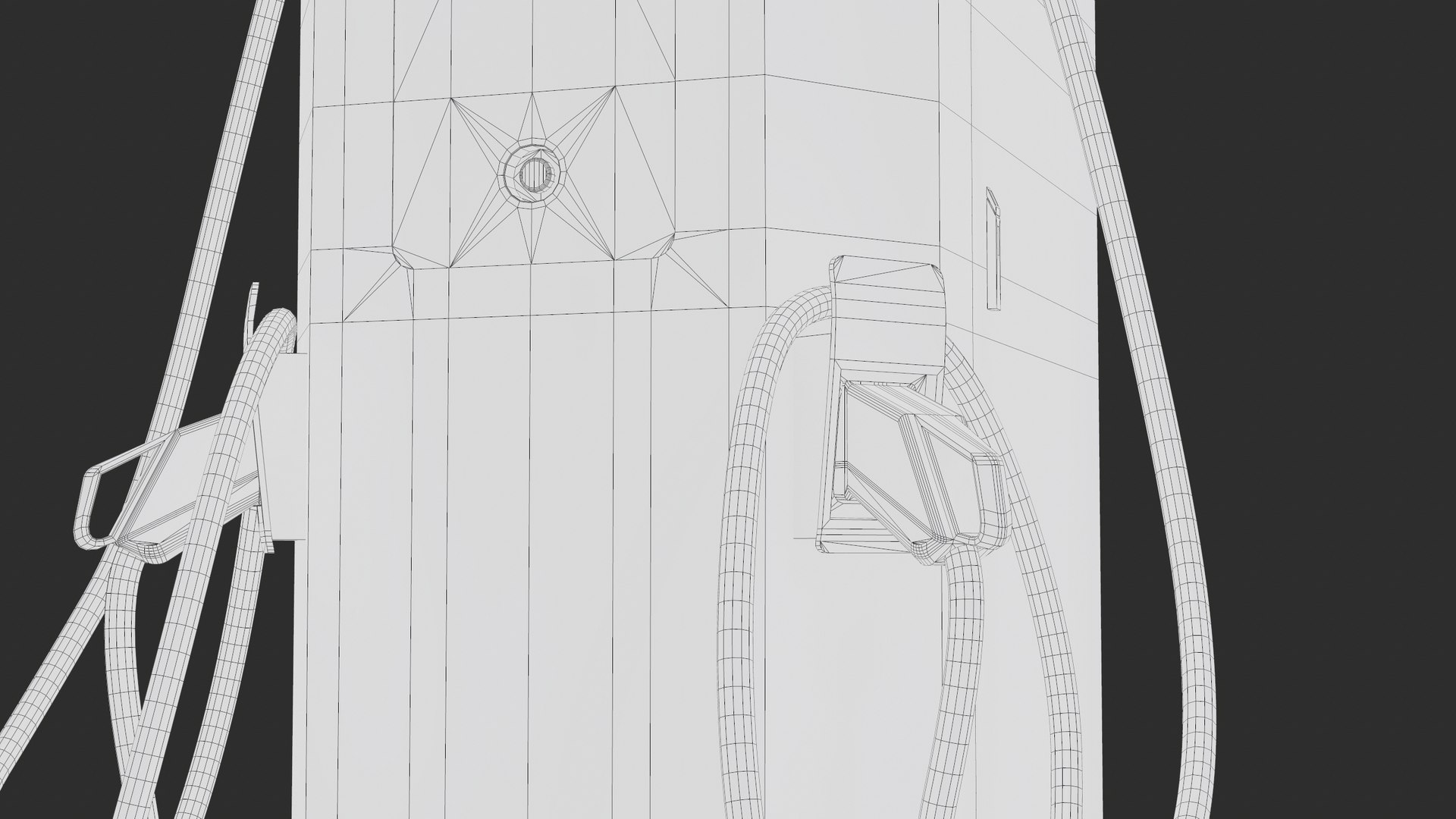 Vehicle Fast Charging Station Terminal PBR 3D - TurboSquid 2130561