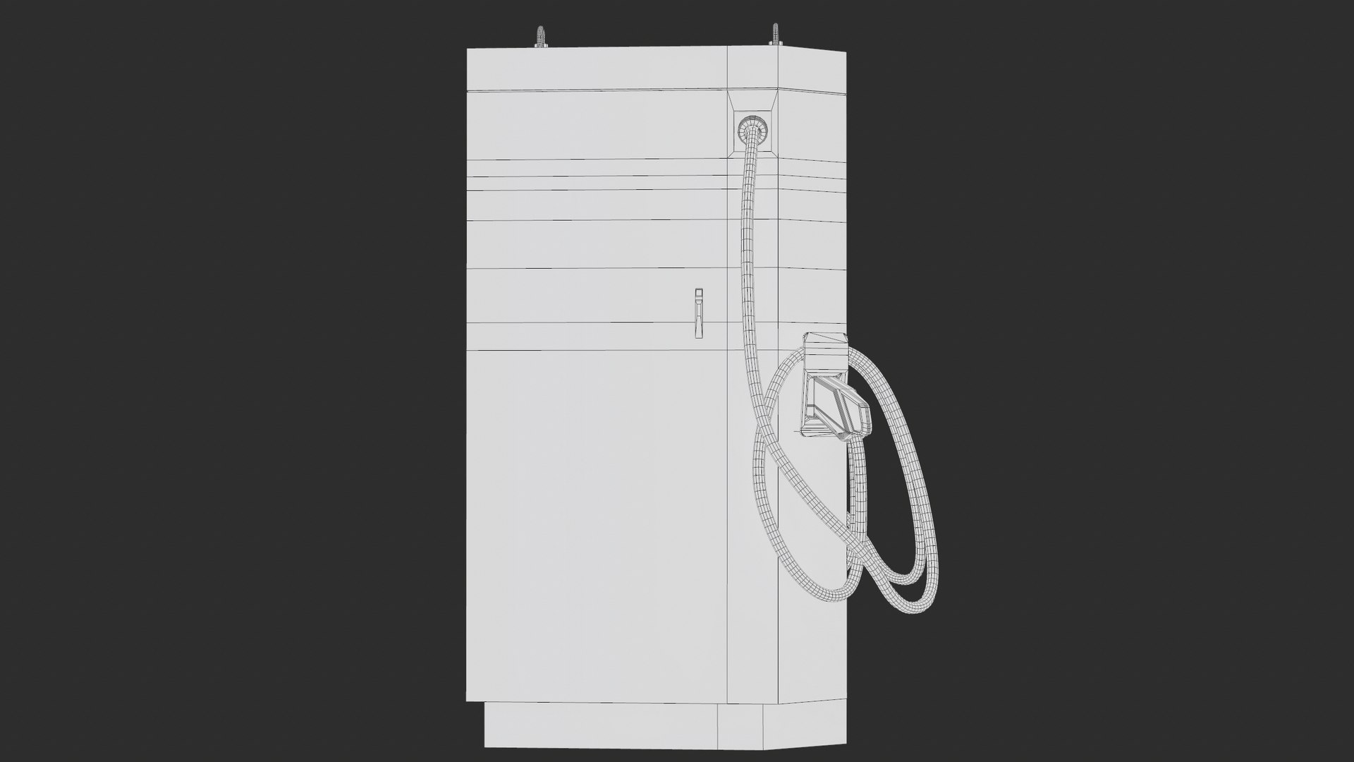 Vehicle Fast Charging Station Terminal PBR 3D - TurboSquid 2130561