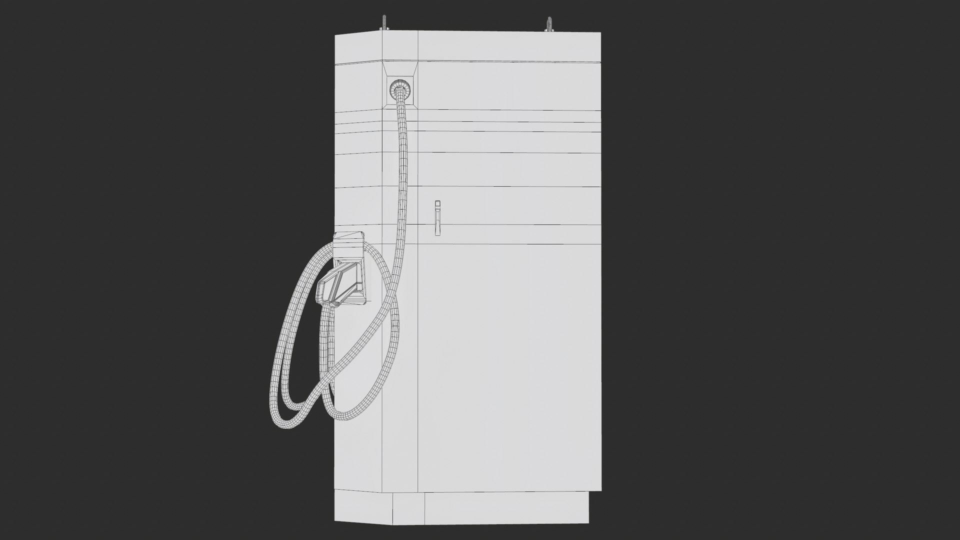 Vehicle Fast Charging Station Terminal PBR 3D - TurboSquid 2130561