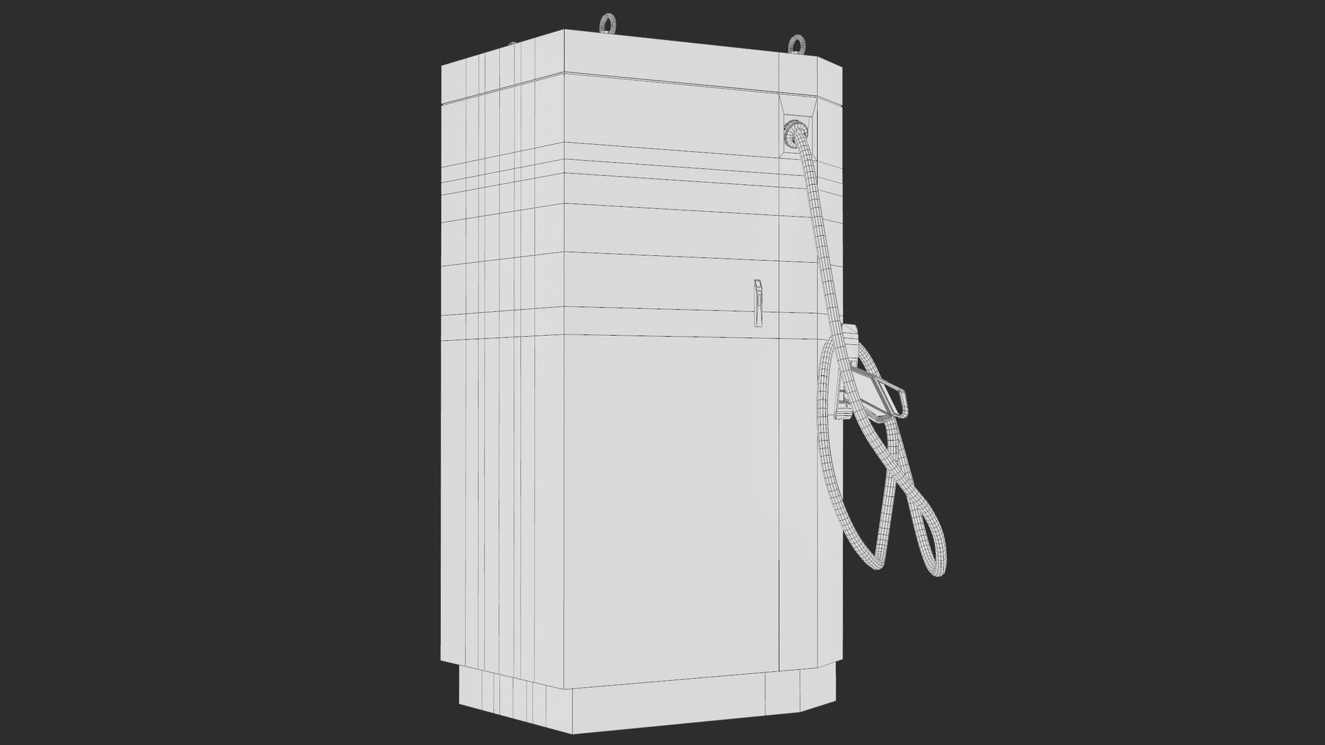 Vehicle Fast Charging Station Terminal PBR 3D - TurboSquid 2130561