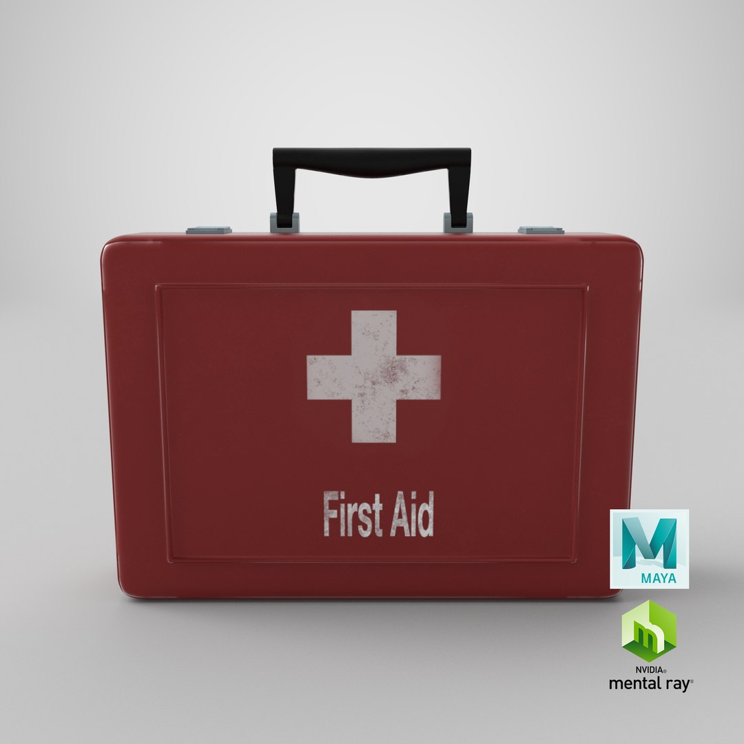 3D model medical kit - TurboSquid 1211242