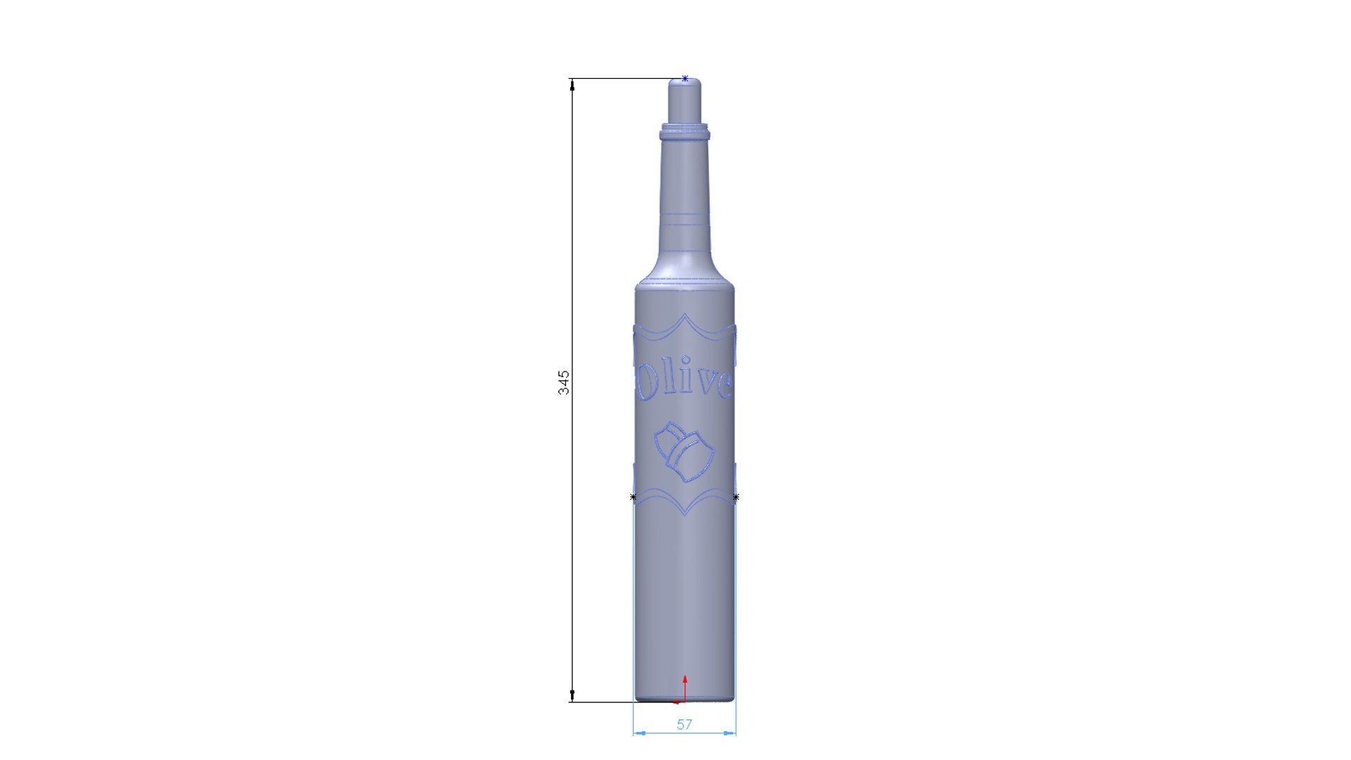 Oil Bottle 3D Model - TurboSquid 2030926