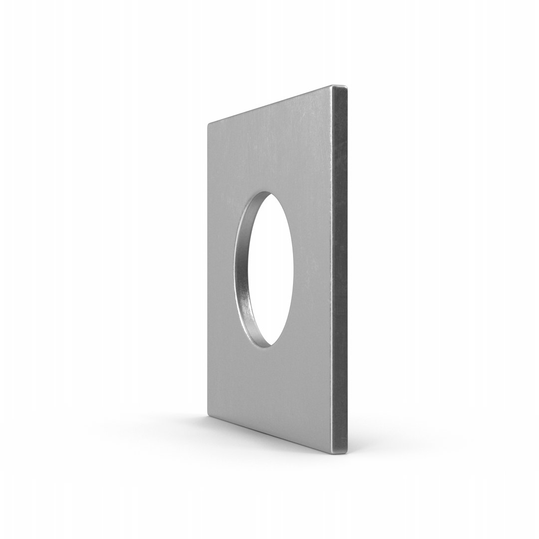 Square Washer 3D model - TurboSquid 1903696
